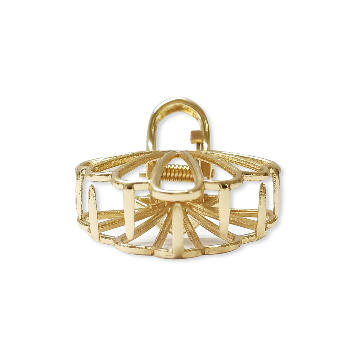 Buy OOMPH Gold Tone Sea Shell Shape Hair Clutch Hair Clip Online