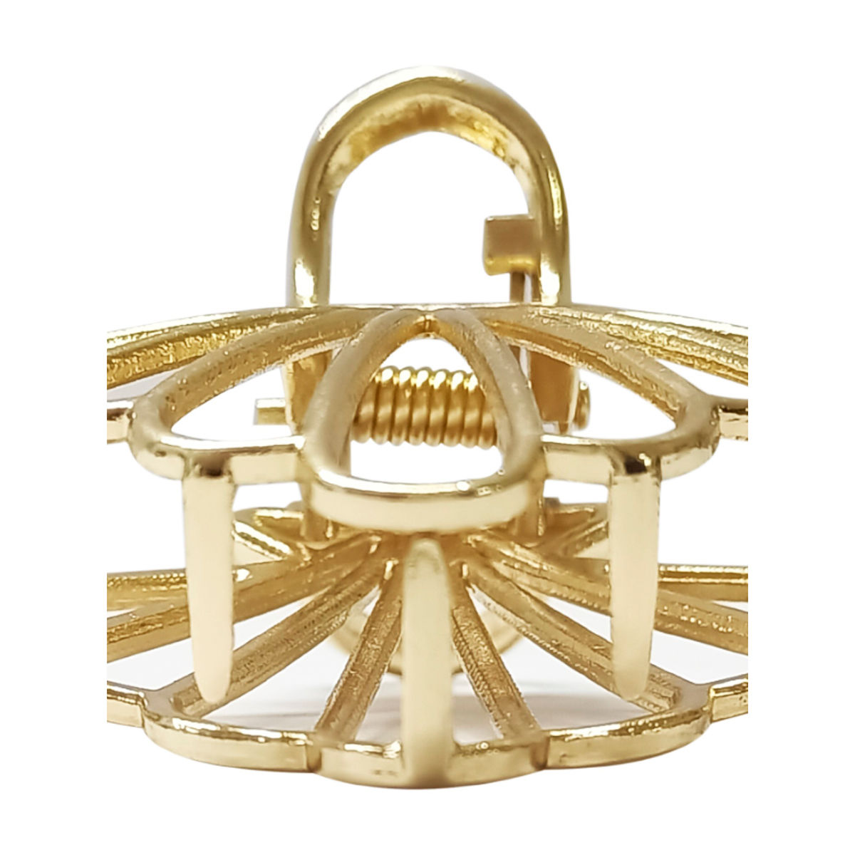 Buy OOMPH Gold Tone Sea Shell Shape Hair Clutch Hair Clip Online