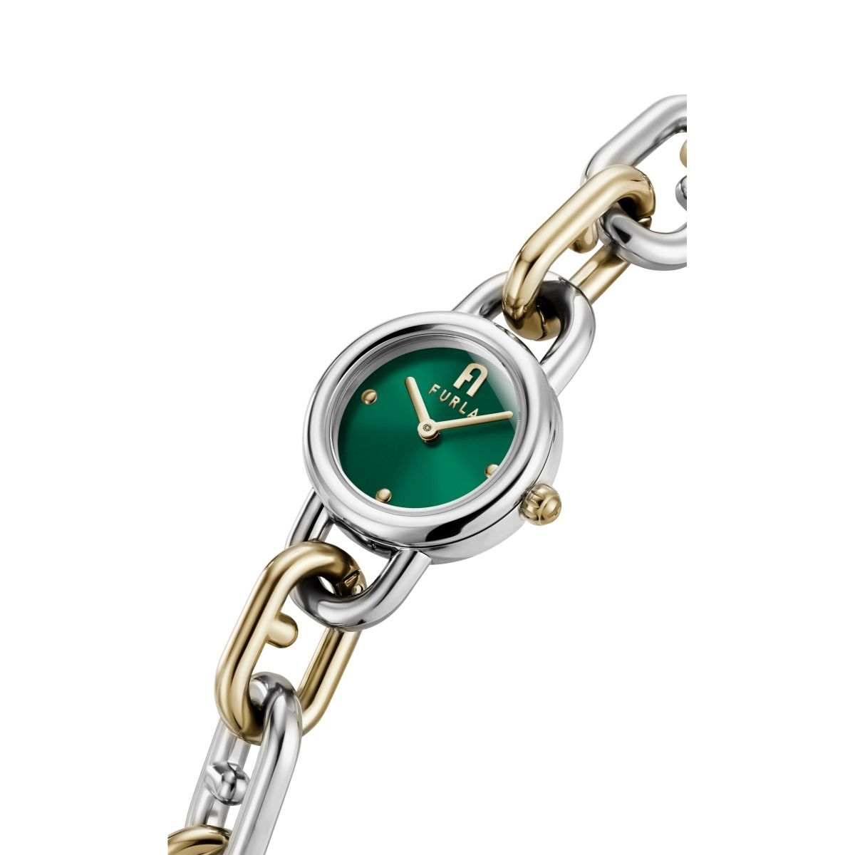 Buy Furla Analog Green Dial Women Watch - WW00027004L4 Online