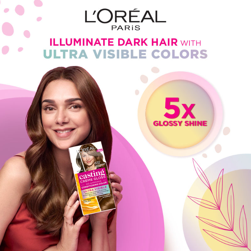 L'Oreal Paris Casting Creme Gloss Ultra Visible Conditioning Hair Color ...