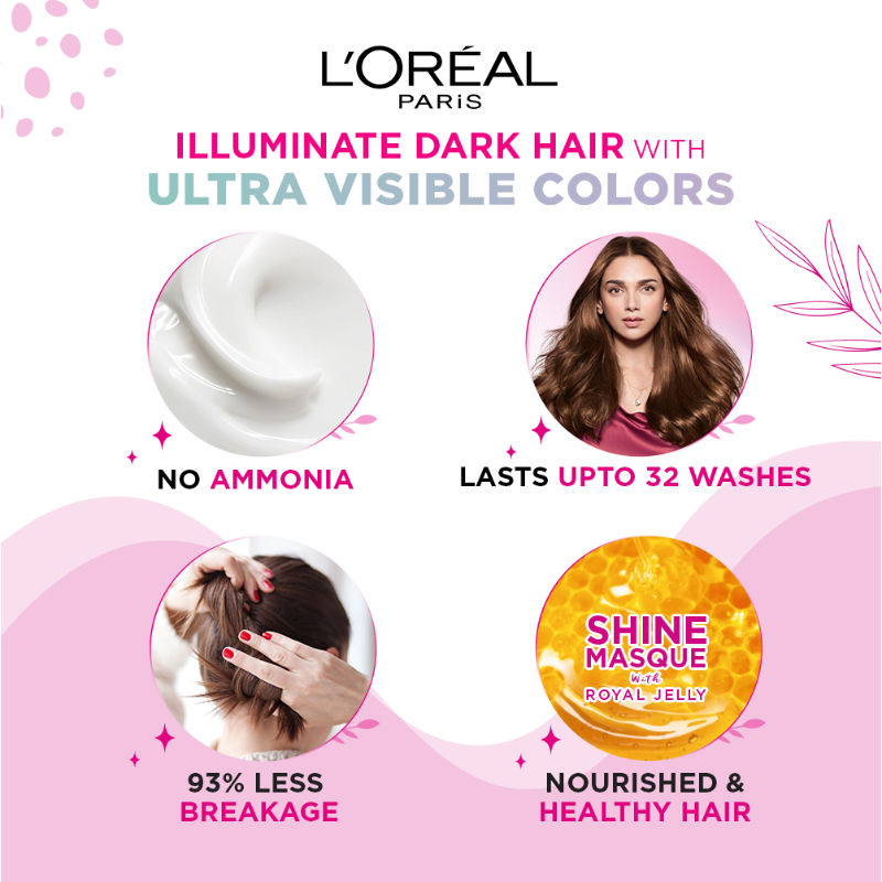 L'Oreal Paris Casting Creme Gloss Ultra Visible Conditioning Hair Color ...