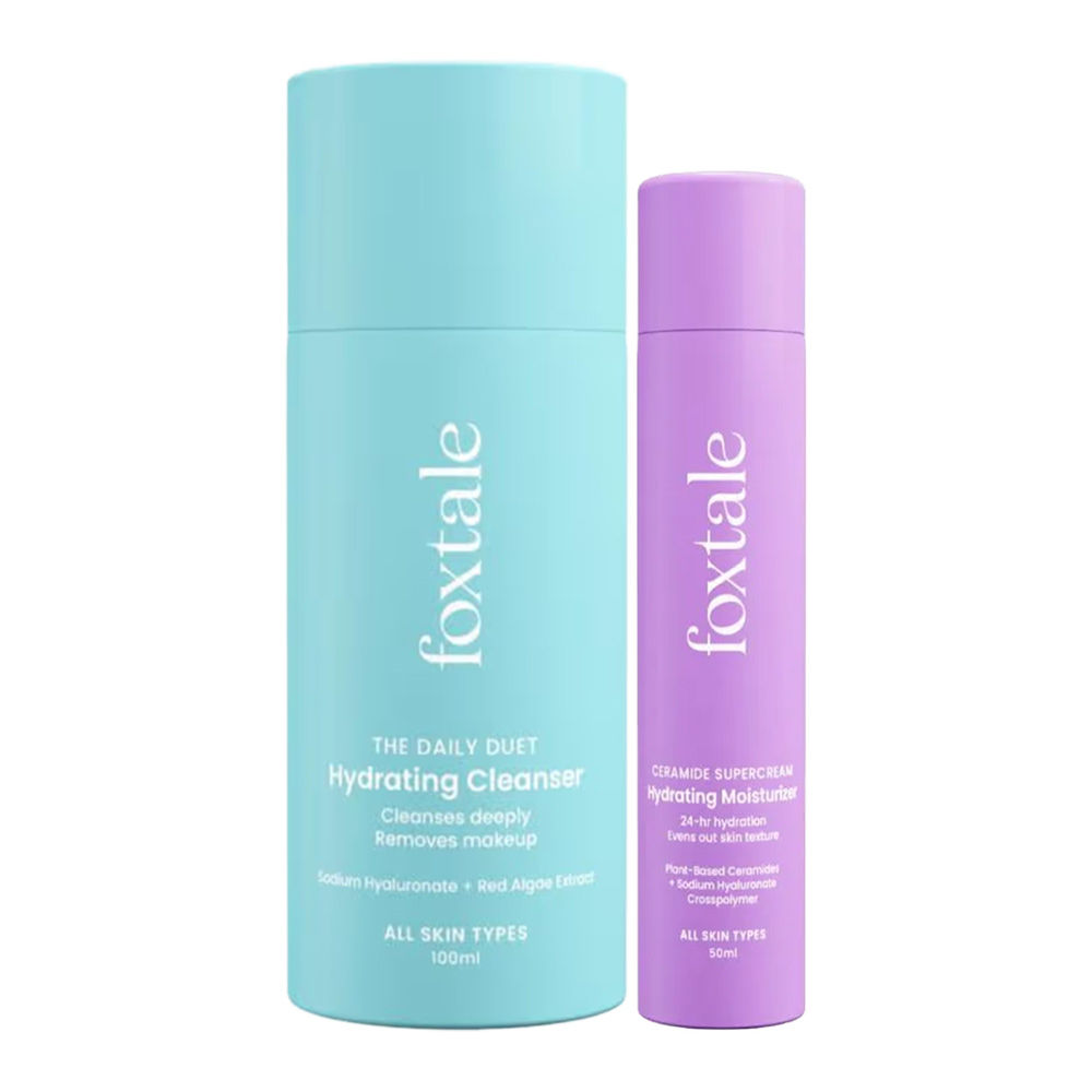 Foxtale Gel Face Wash & Daily Moisturizer Combo: Buy Foxtale Gel Face ...