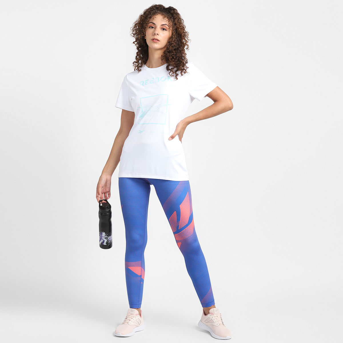 Buy Reebok Prime W Graphic Tee White Training T-shirt Online