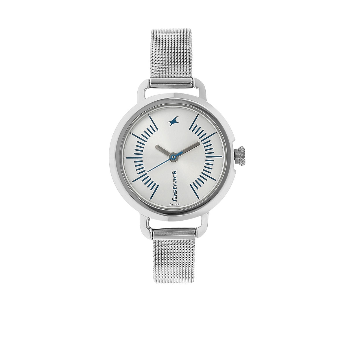 Fastrack Silver Dial Silver Metal Strap Watch: Buy Fastrack Silver Dial ...