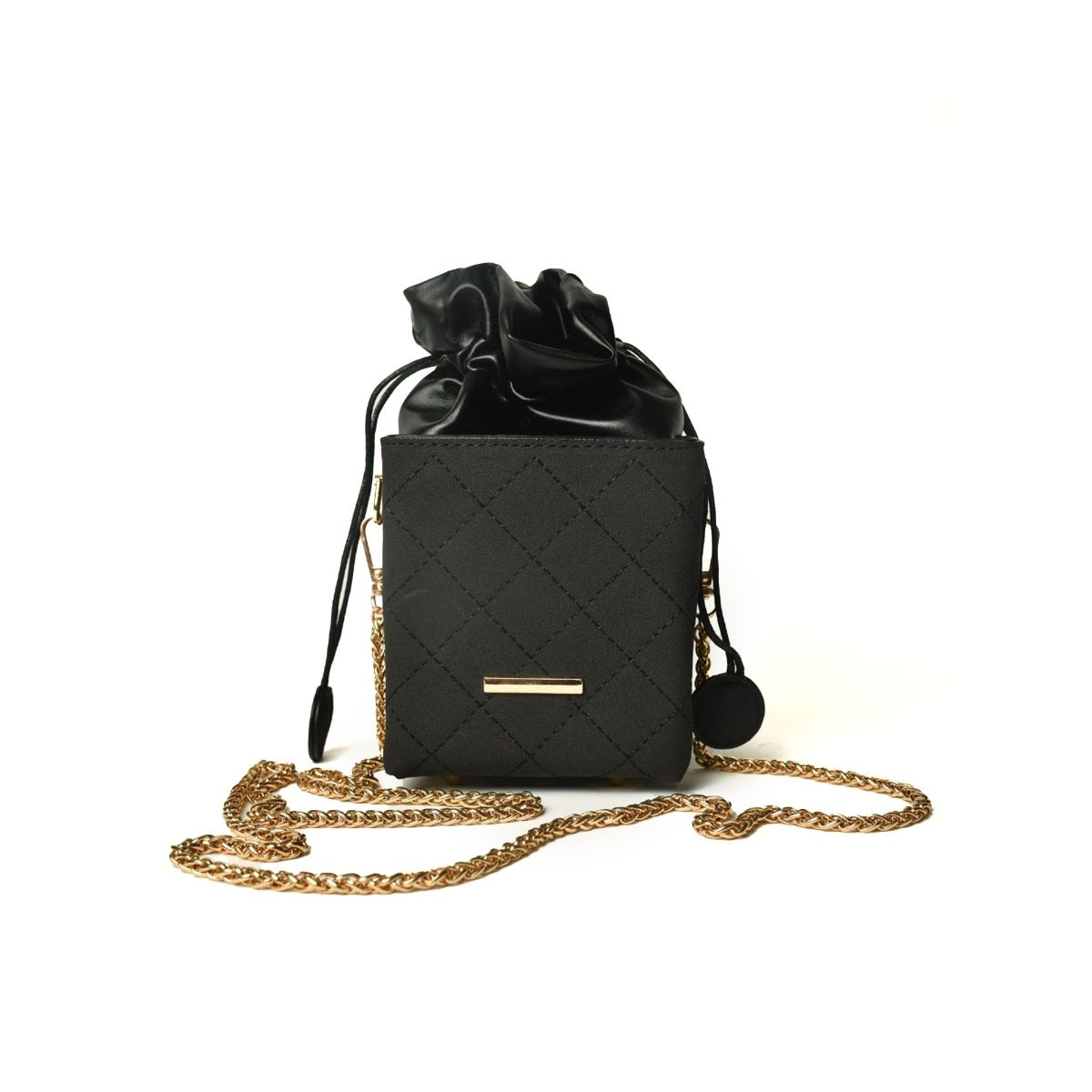 Buy Inkmilan Black Kristy Box Bag for Women Online