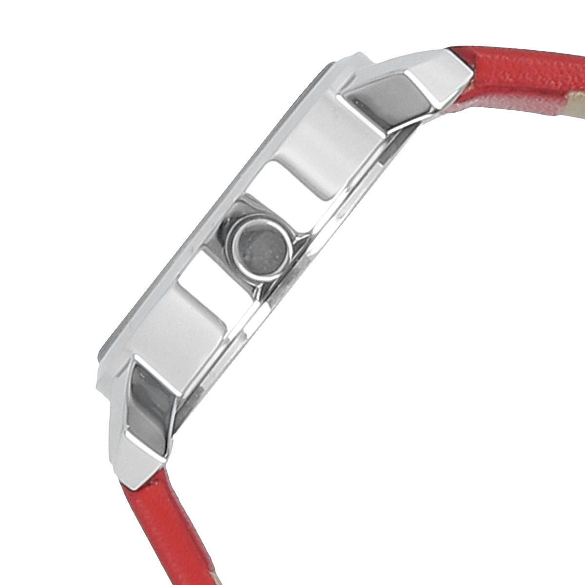 Buy Fastrack Blue Dial Red Leather Strap Watch Online