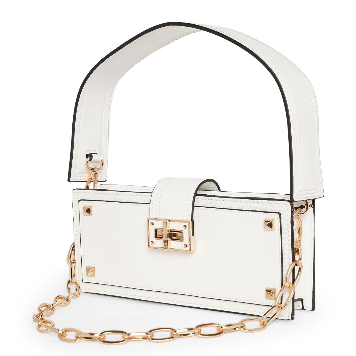 Aldo White Synthetic Women Handbag: Buy Aldo White Synthetic Women ...