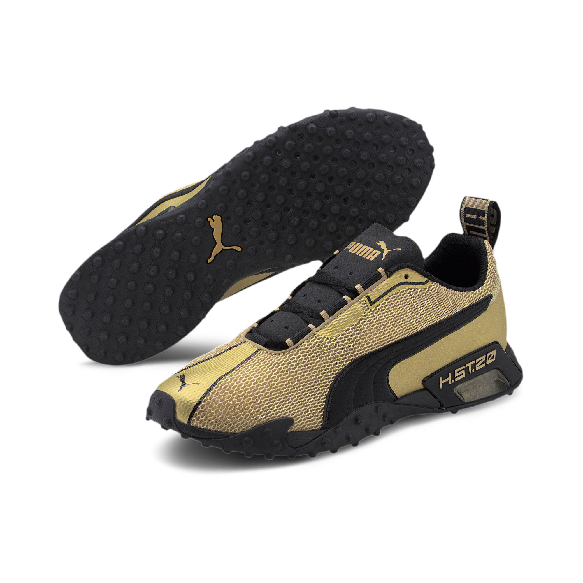 Puma H ST 20 OG Gold Running Beige Shoes: Buy Puma H ST 20 OG Gold ...