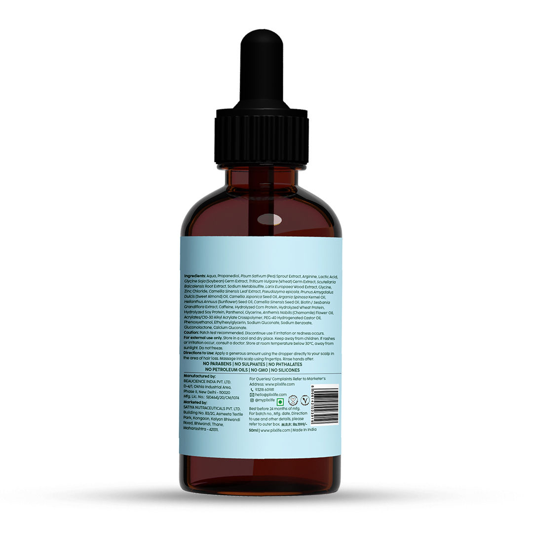 PLIX 3% Redensyl Hair Growth Serum with 4% Anagain & 3% Baicapil ...