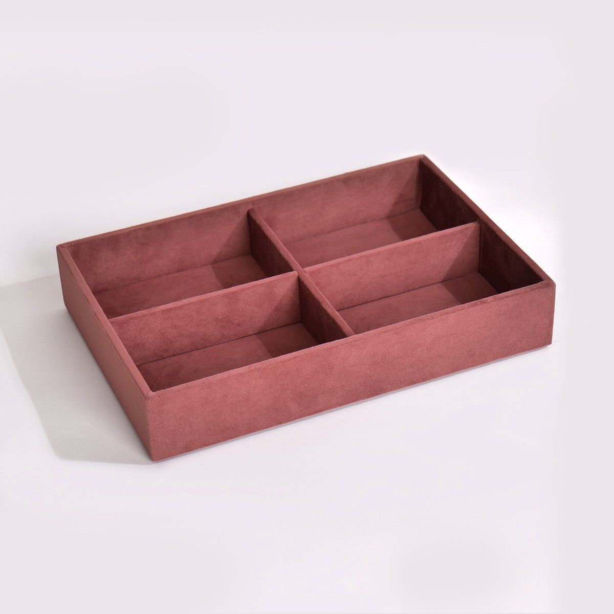 Buy La Trove Luxury Velvet 4 Slot Belt Tray Display Of Premium Big ...