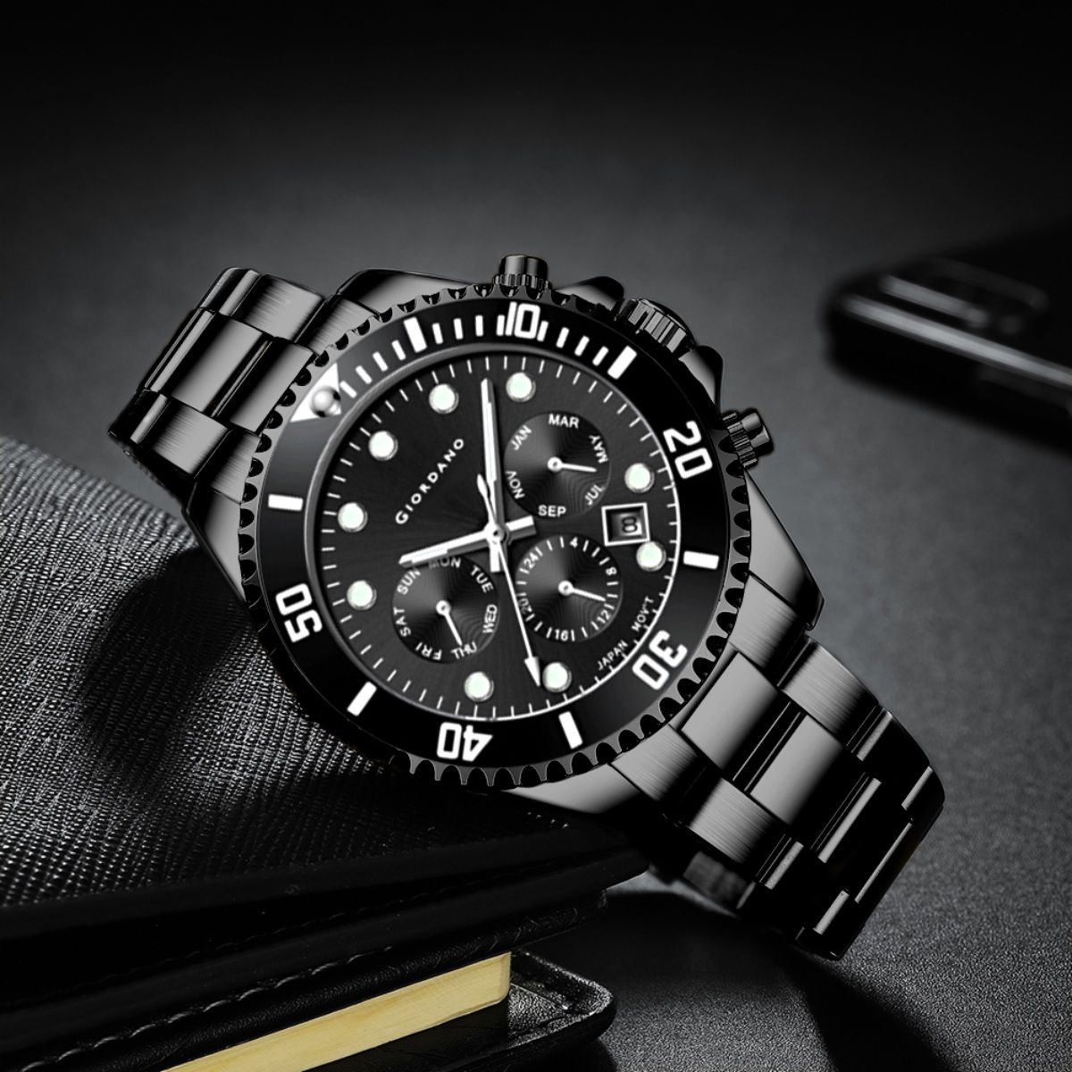 Buy Giordano Multi-function Analog Wrist Watch for Men GZ-50085-55 (M ...