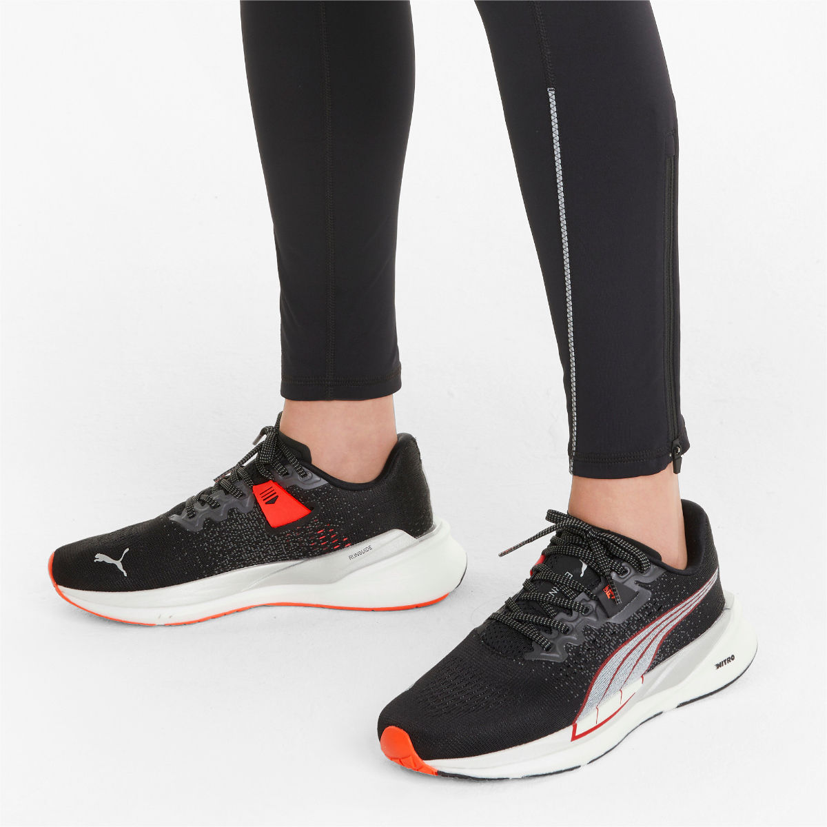 Puma Eternity Nitro Women's Black Running Shoes: Buy Puma Eternity ...