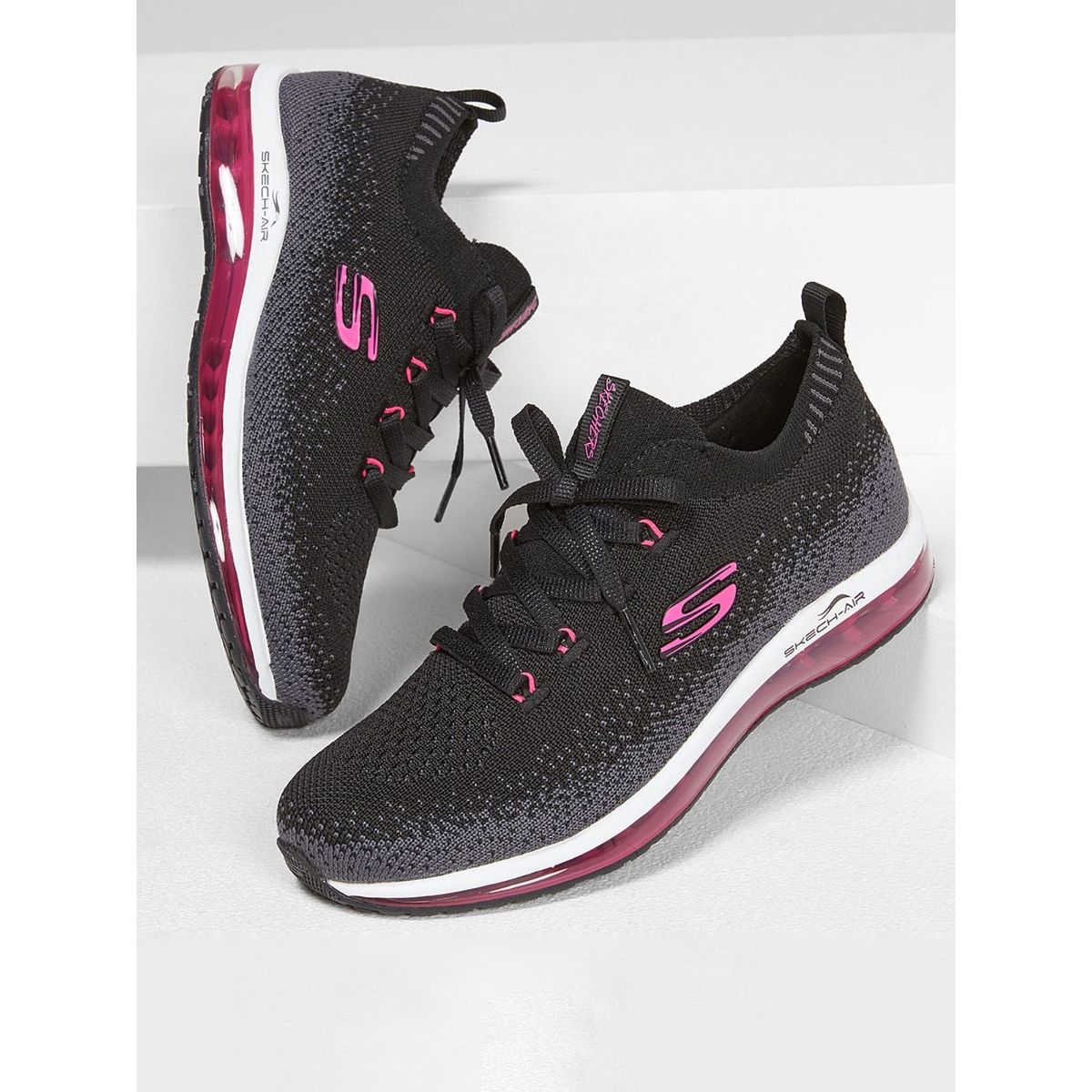 Buy Skechers Black Skech Air Element Brisk Motio Casual Shoes Online