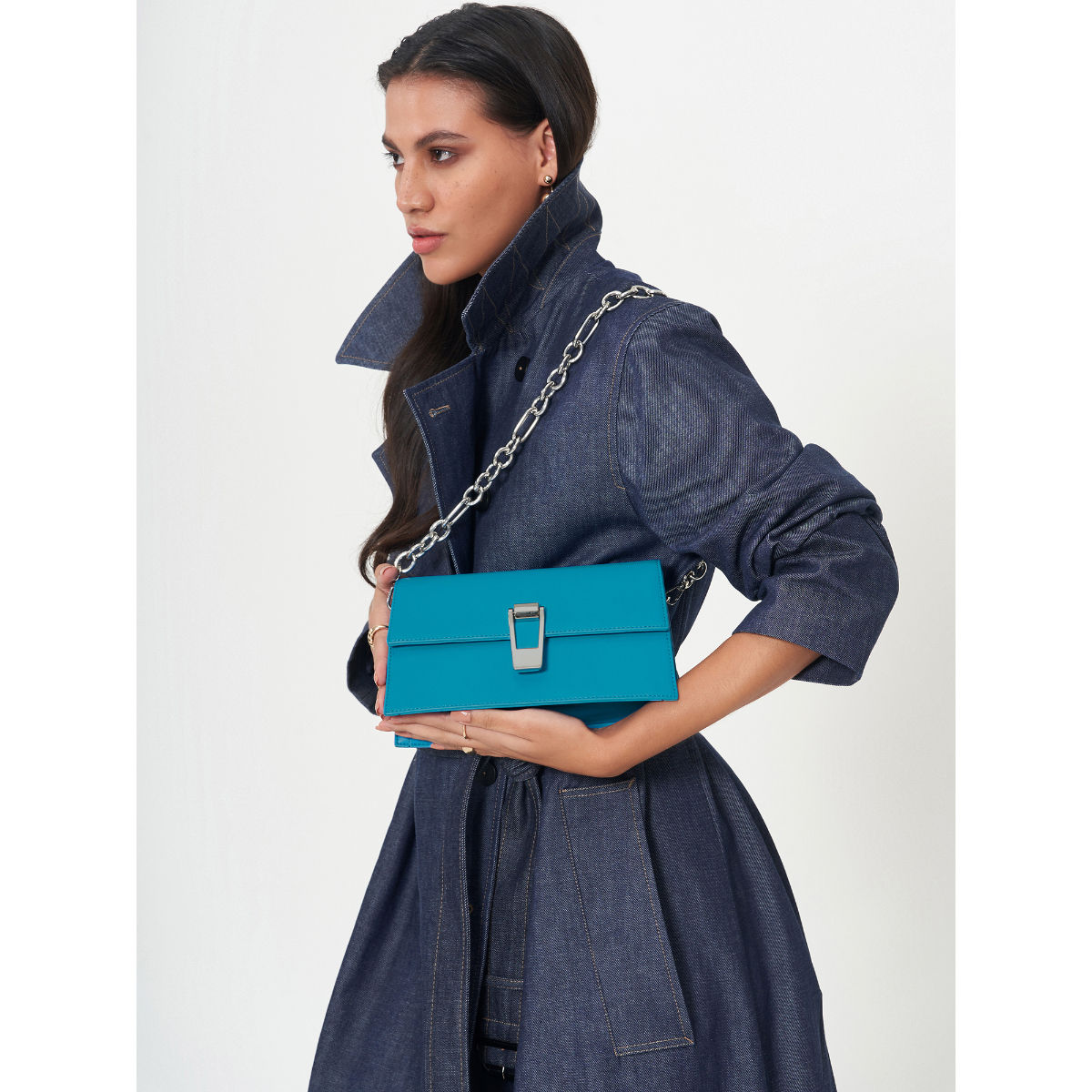 Buy MIRAGGIO Paris Shoulder Bag Blue Online