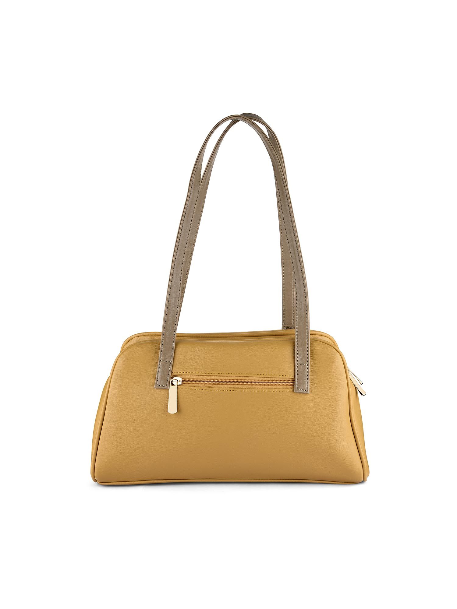 Buy Caprese Medium Yellow Casual Satchel Handbag Online