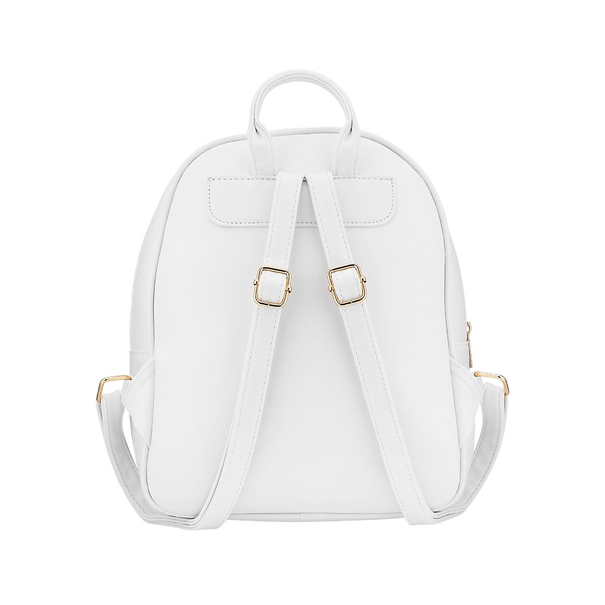 Buy Fastrack Quilted White Backpack Online