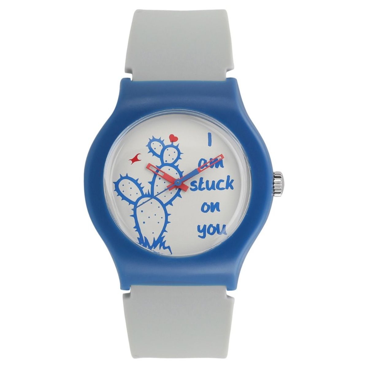 Buy Fastrack 9915PP70 Grey Dial Analog Watch for Unisex Online