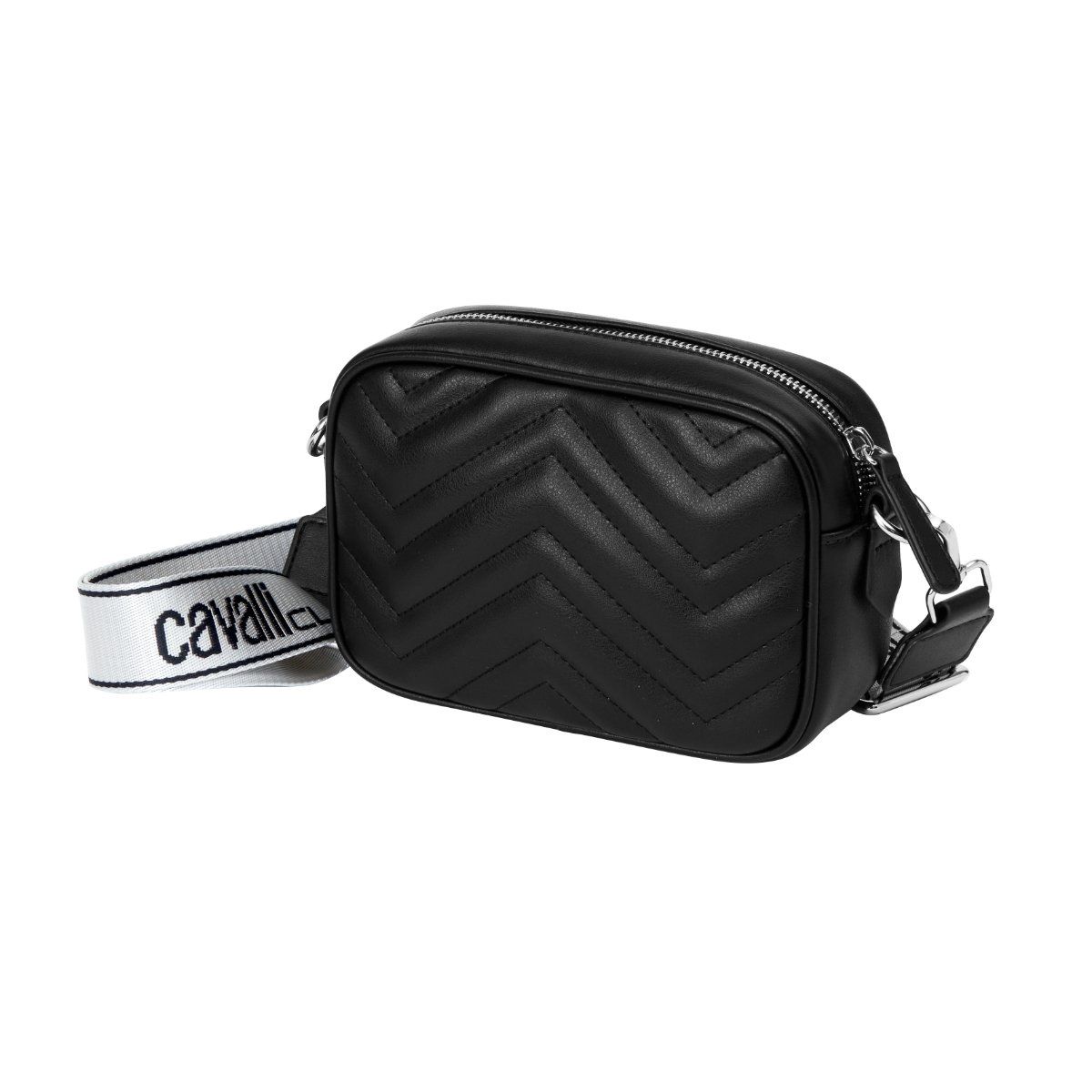 Buy Cavalli Class Black Arno Cross Body Bag Online