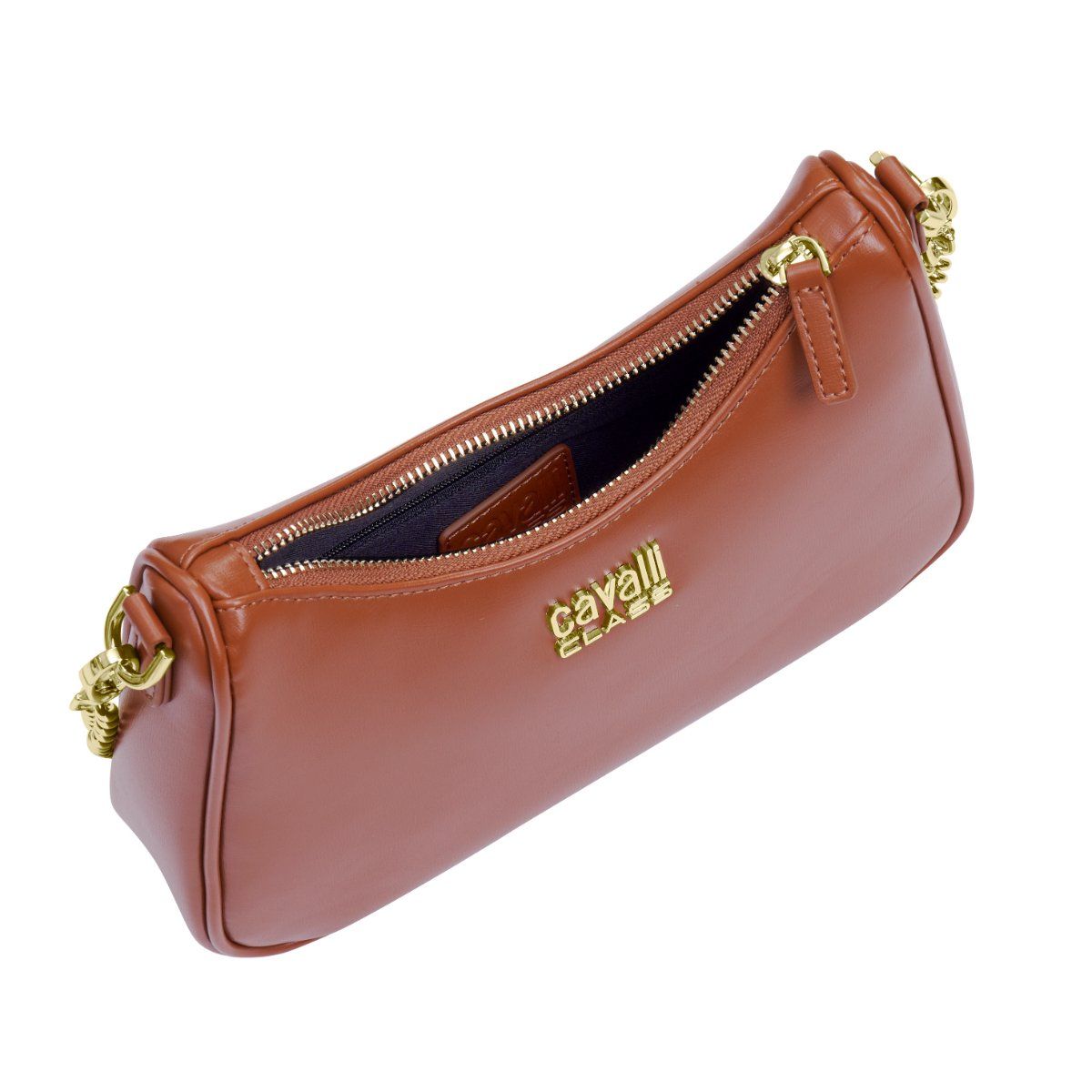 Buy Cavalli Class Brown Balice Shoulder Bag Online