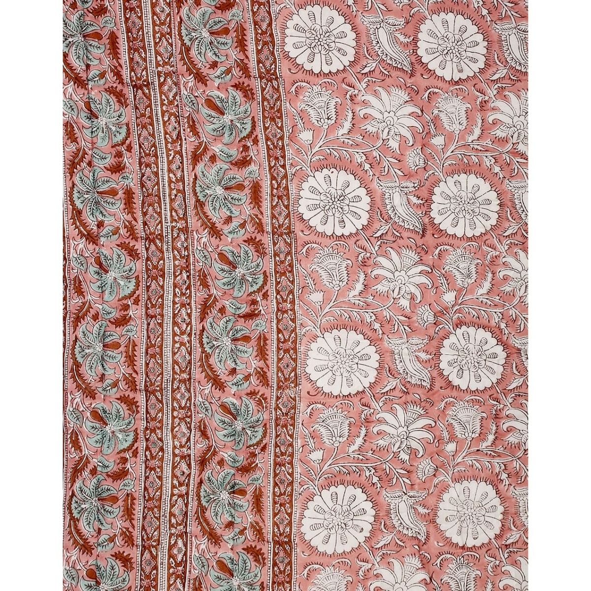 Buy Fabindia Varda Cotton Floral Quilt Online