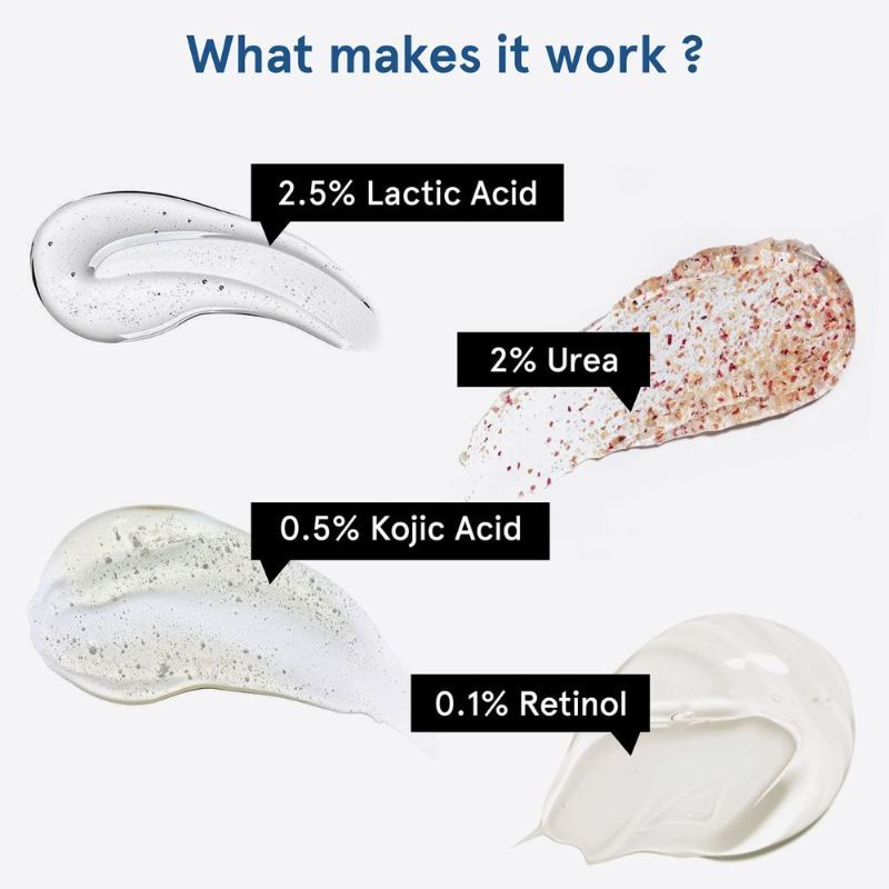 Be Bodywise Pigmentation Repair Cream - 0.1% Retinol, 2.5% Lactic Acid ...