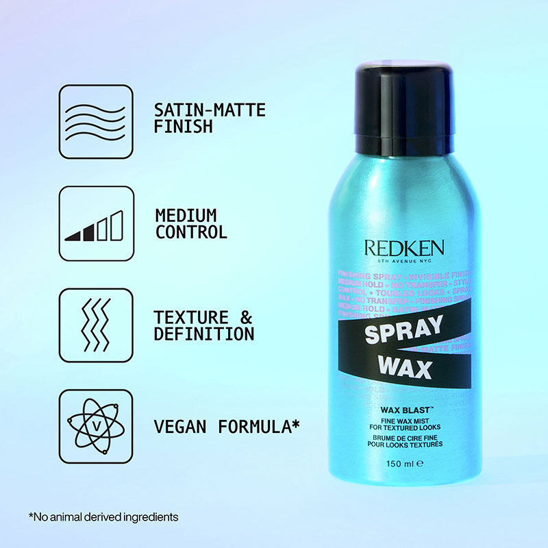 Buy Redken Spray Wax Hairspray For Medium Control & Satin Matte Finish ...