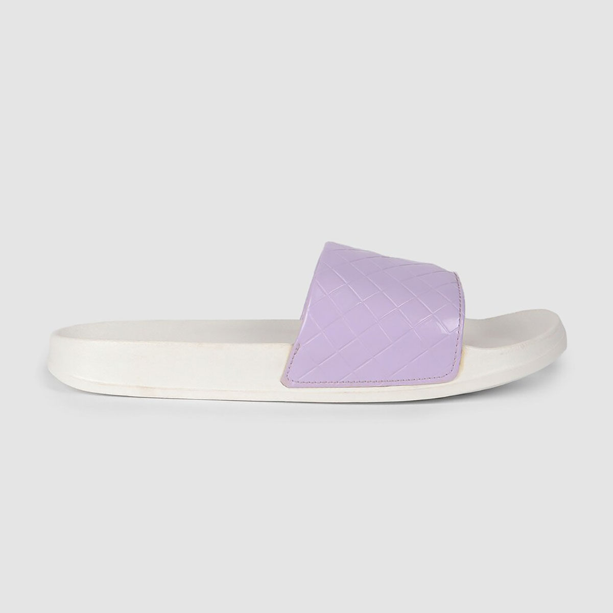 Buy Van Heusen Women Purple Sliders Online