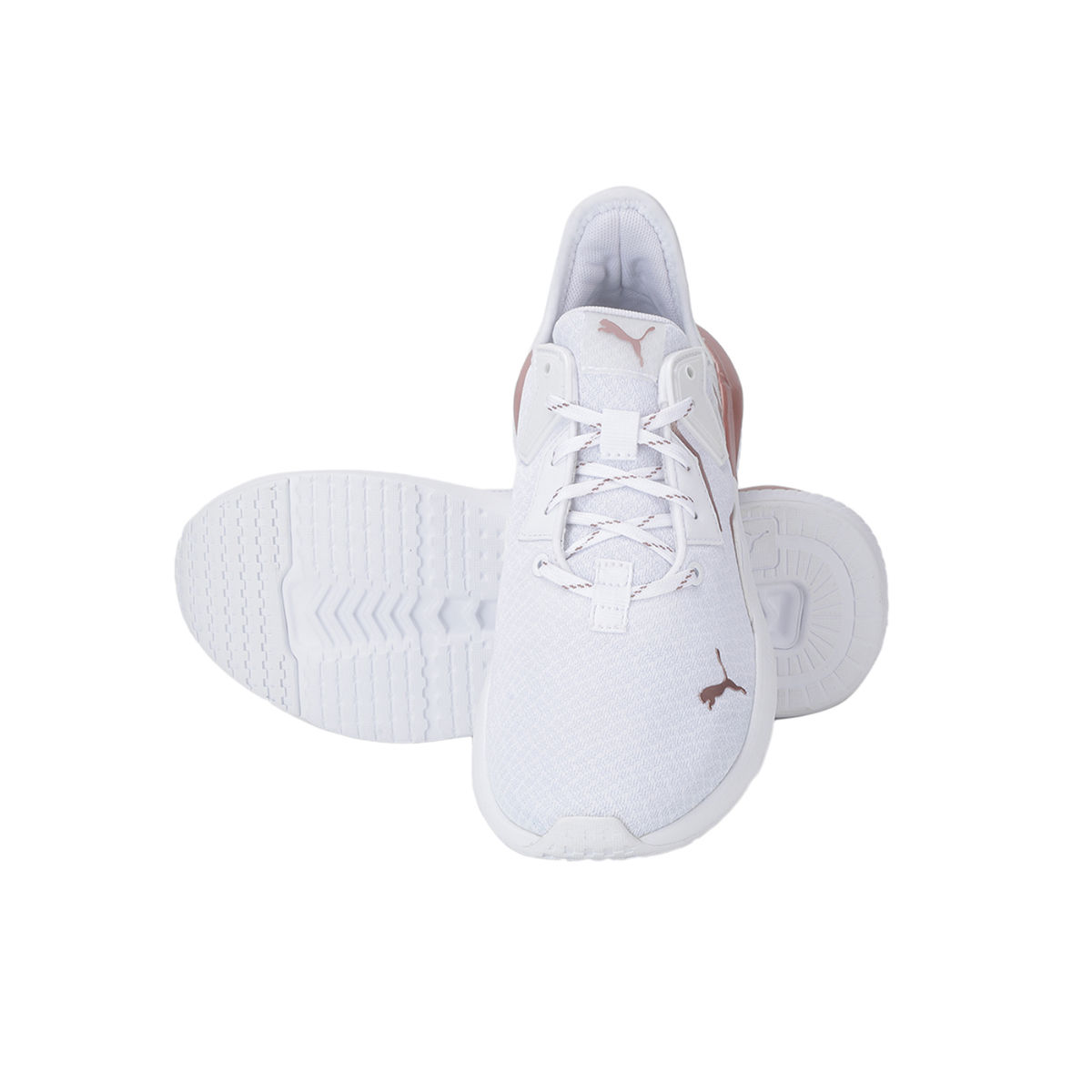 Buy Puma Platinum Metallic Women White Shoes Online