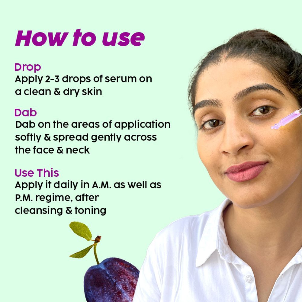 PLIX 2% Salicylic Acid Jamun Active Acne Control Dewy Serum for Active ...