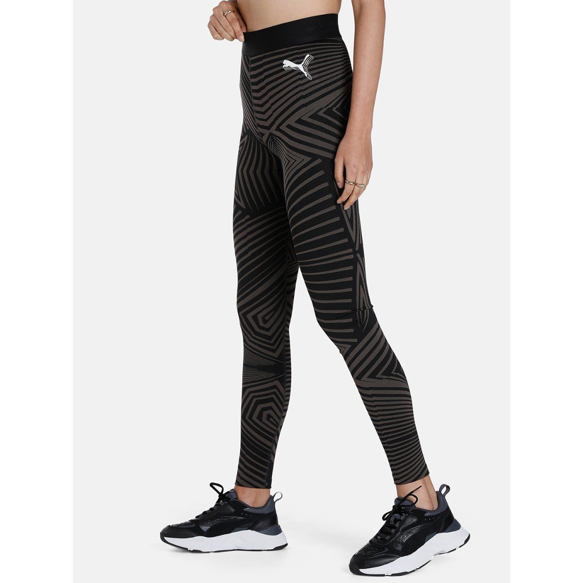Buy Puma Crossover Womens Black Tights Online