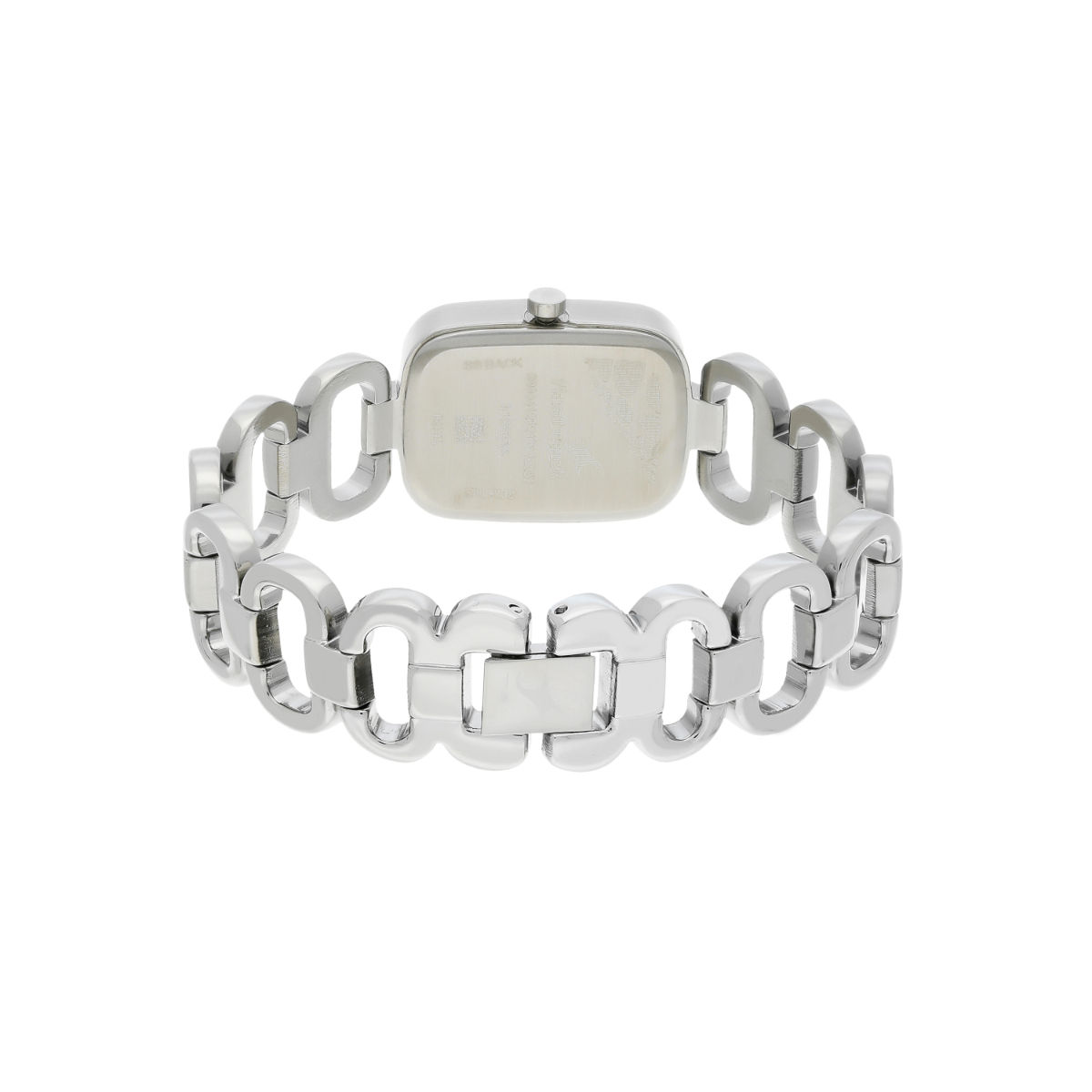 Buy Fastrack Black Dial Silver Metal Strap Watch Online