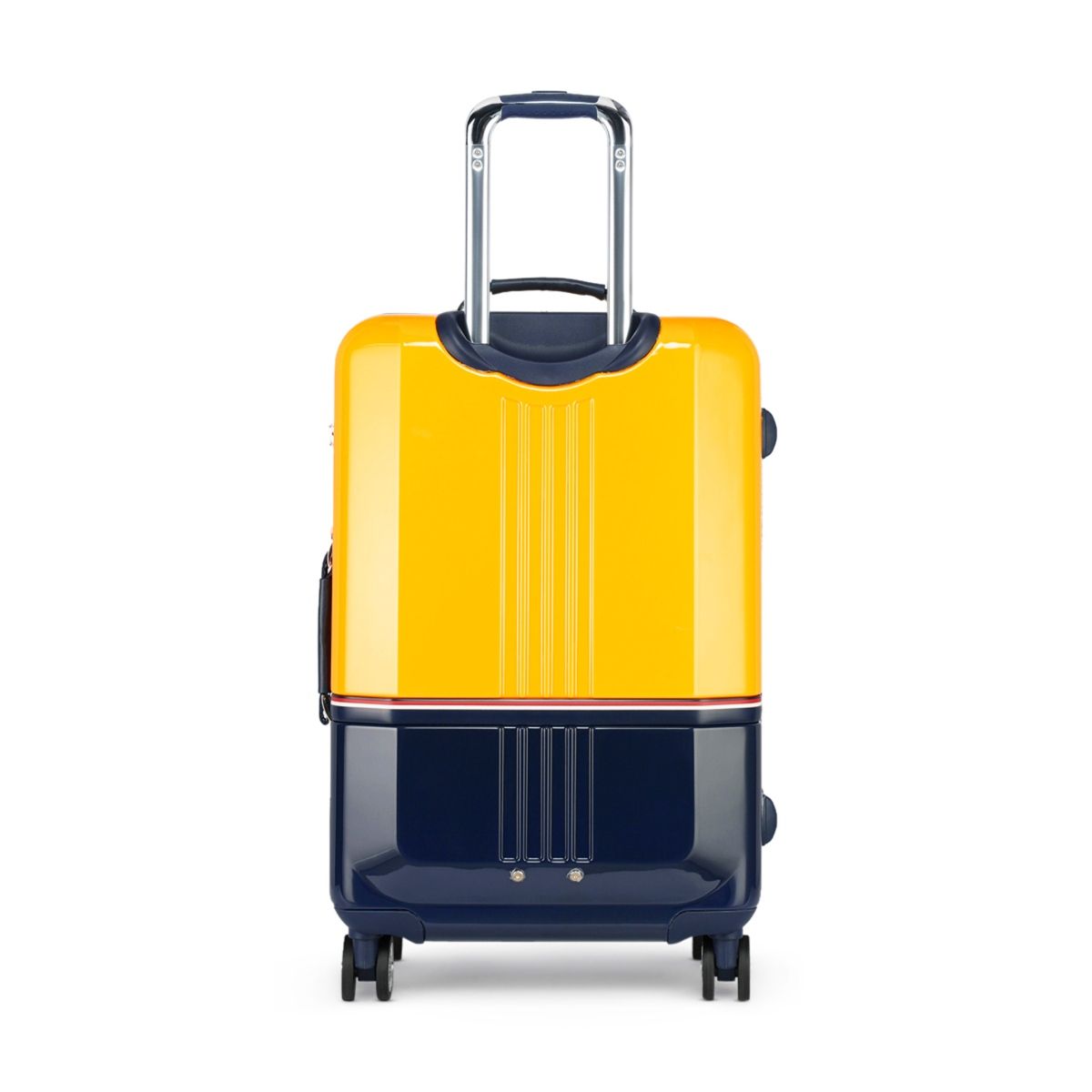 Tommy Hilfiger Twins Plus Hard Luggage Trolley Bag Dual Color Cargo ...