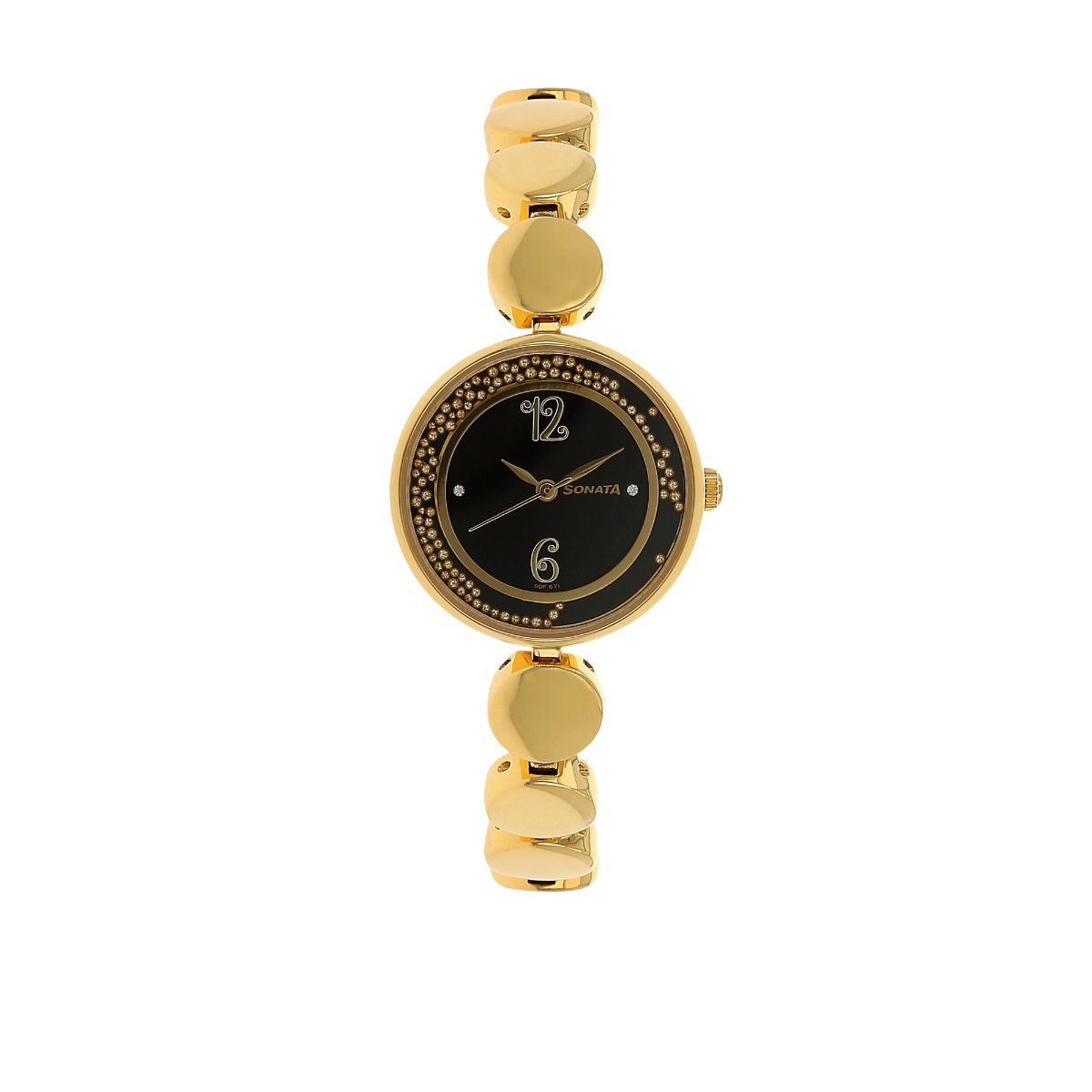 Sonata Golden Dial Golden Metal Strap Watch: Buy Sonata Golden Dial ...