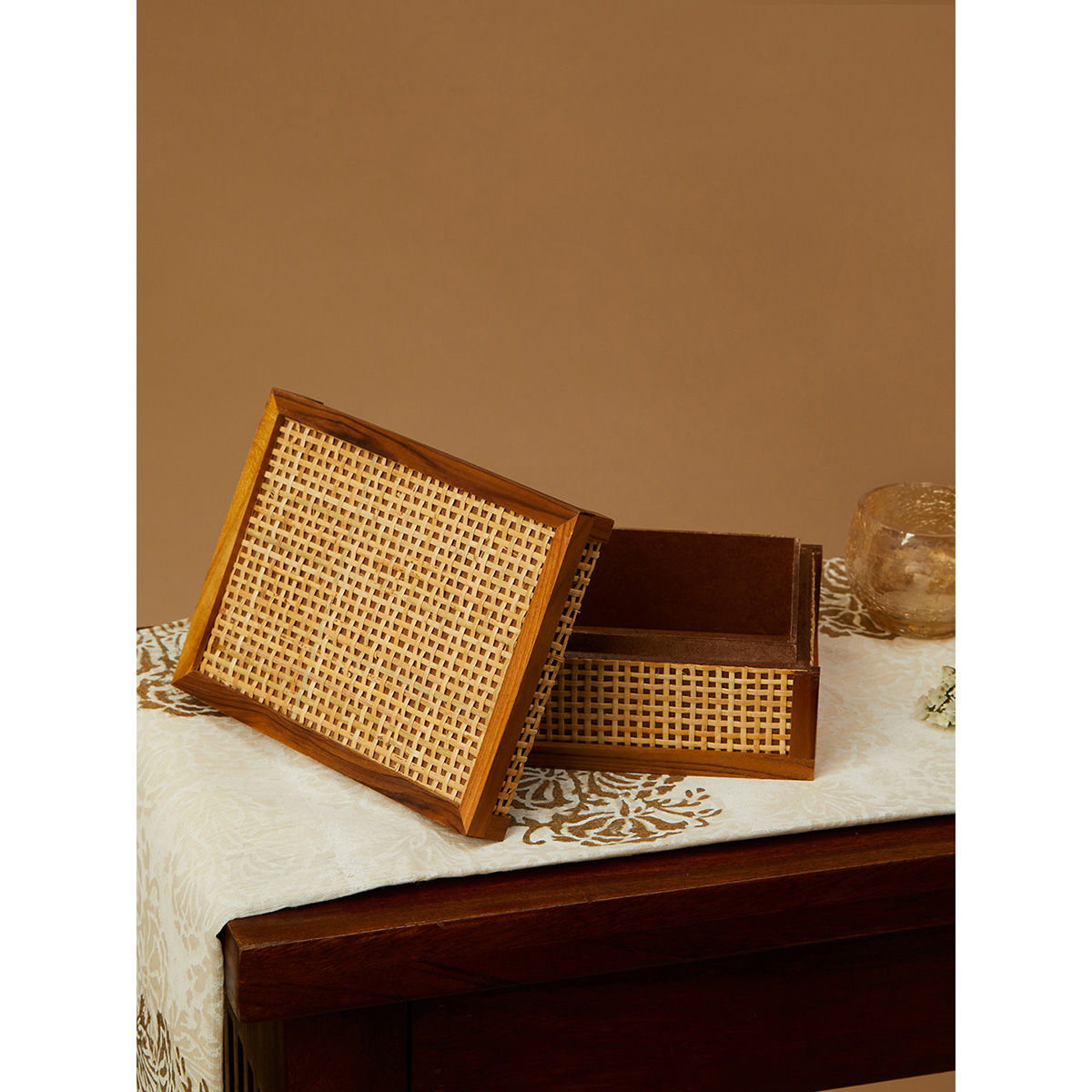 Buy Fabindia Vardaniya Utility Box - Design 2 Online