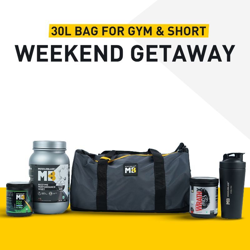 Buy MuscleBlaze Gym Duffle Bag Online