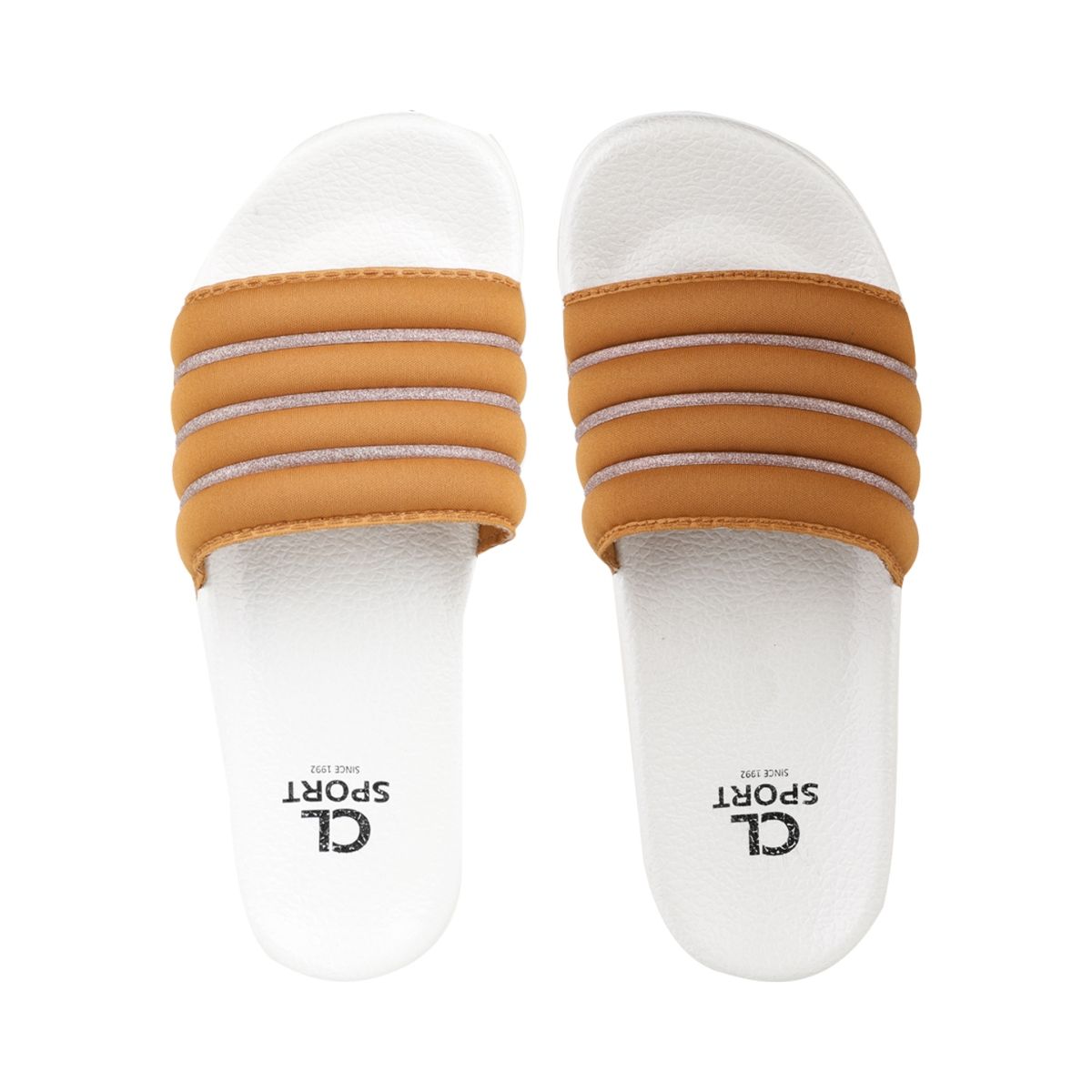 Buy Carlton London Sports Tan Sliders Online