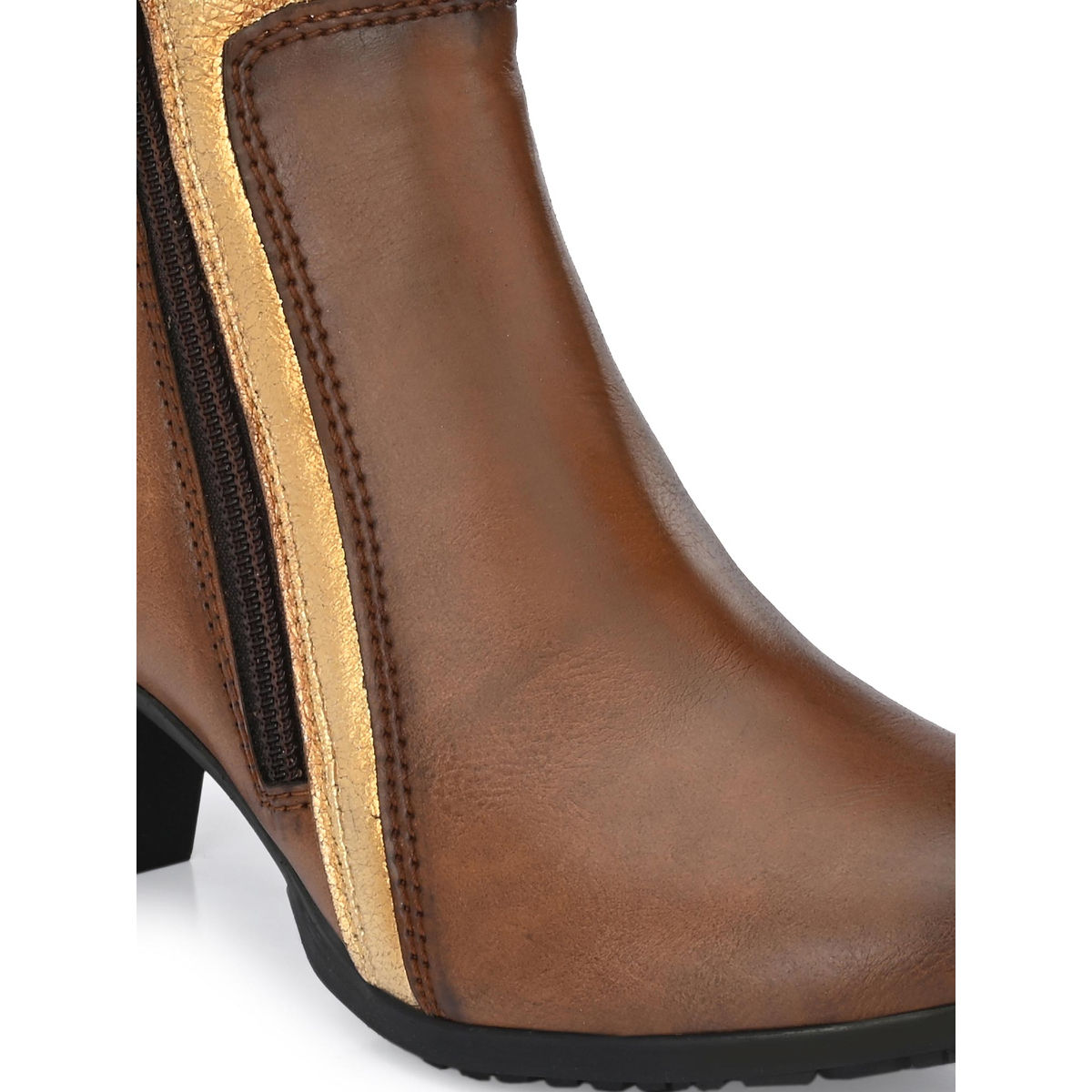 Buy Delize Womens Tan Ankle Length Boots Online