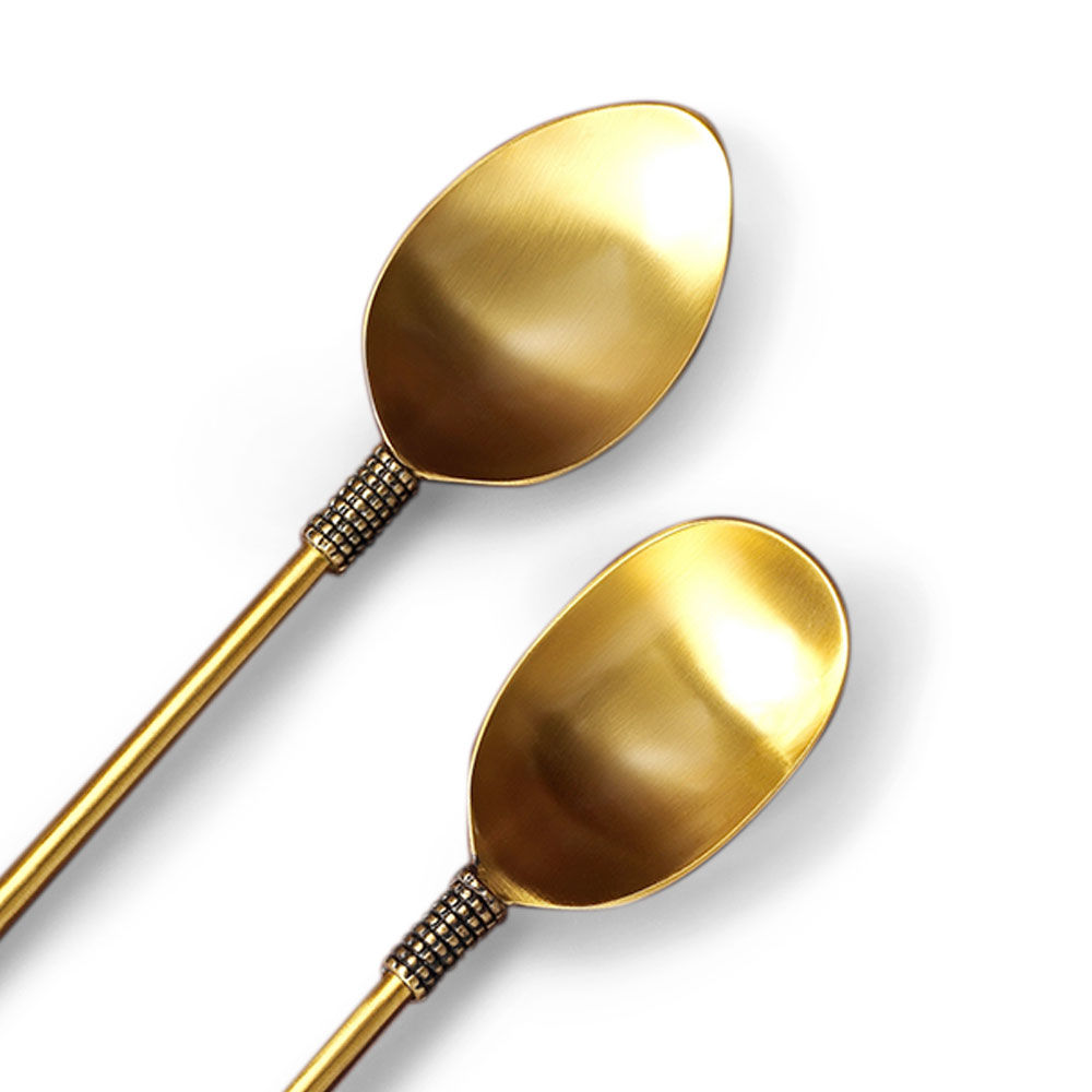 Buy Ellementry Masai Gold Serving Set Online