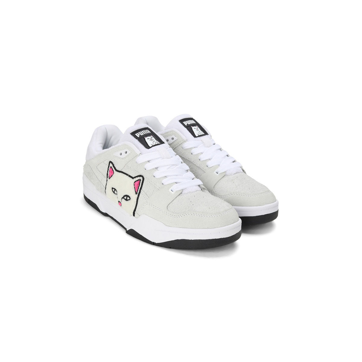 Puma Slipstream Ripndip Unisex White Sneakers: Buy Puma Slipstream ...