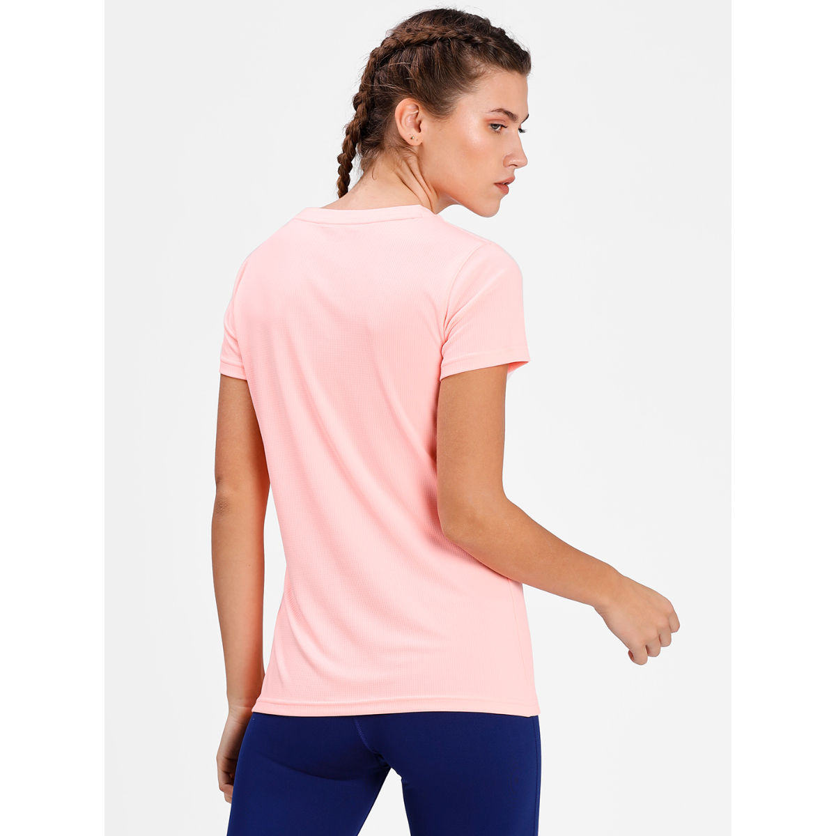 Puma Performance Regular Fit Womens Pink Training T-shirt: Buy Puma ...
