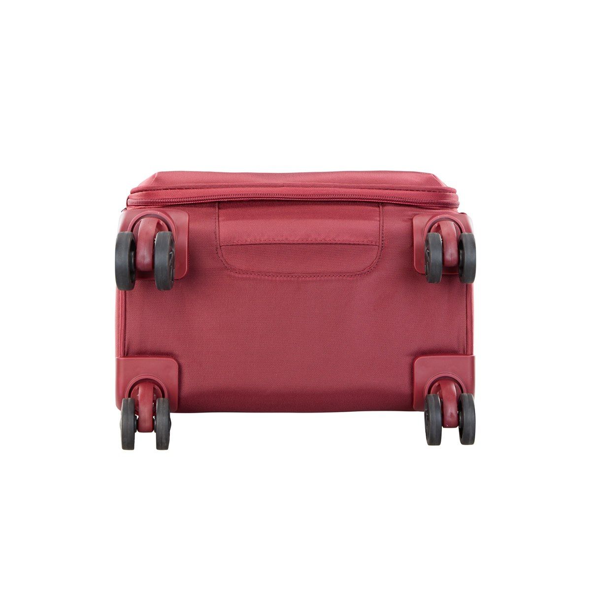 Buy VIP Cabin Trolley with 8 Wheels on Suitcase, 360 Degree Spin Red ...