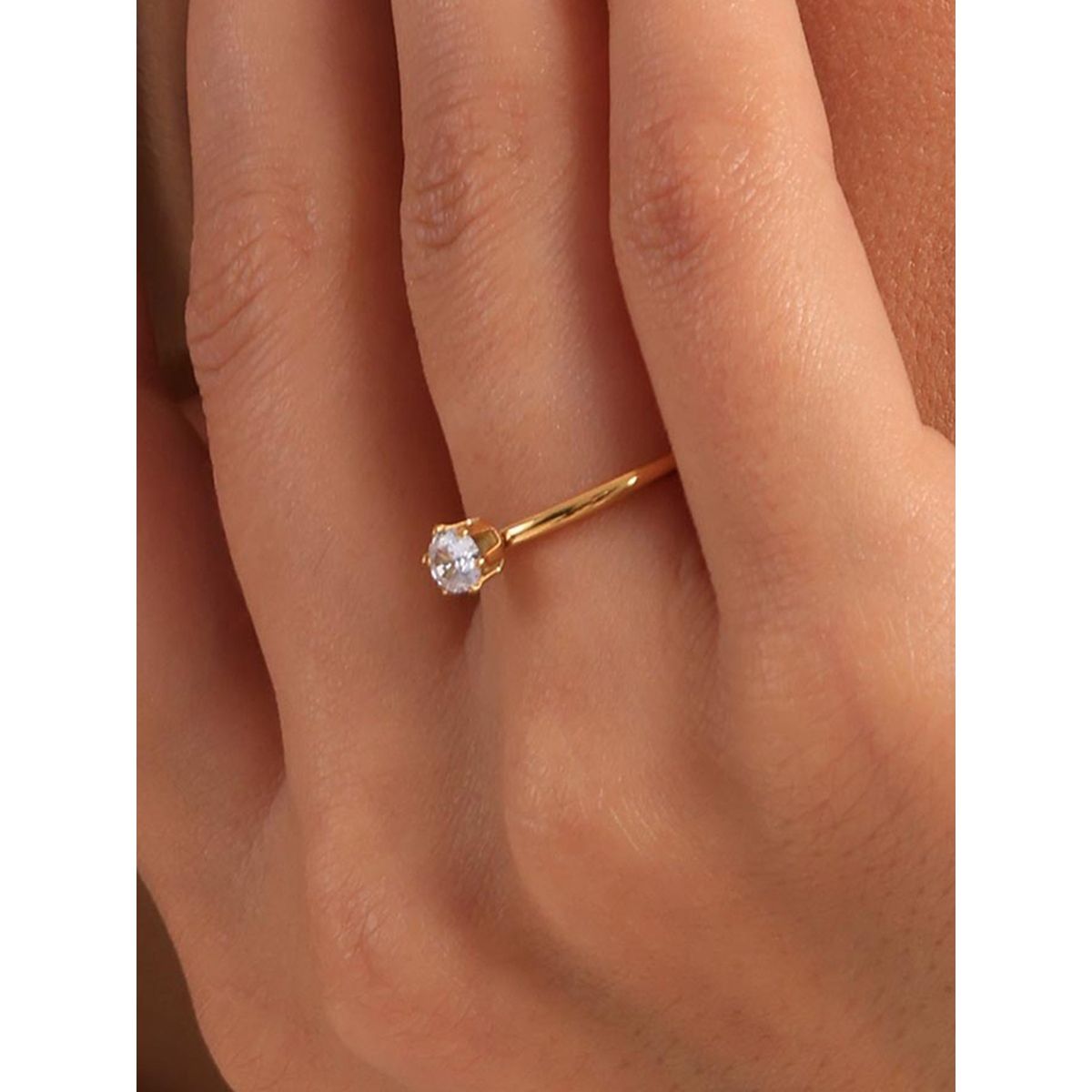 Buy Palmonas Mini Solitaire Ring Online