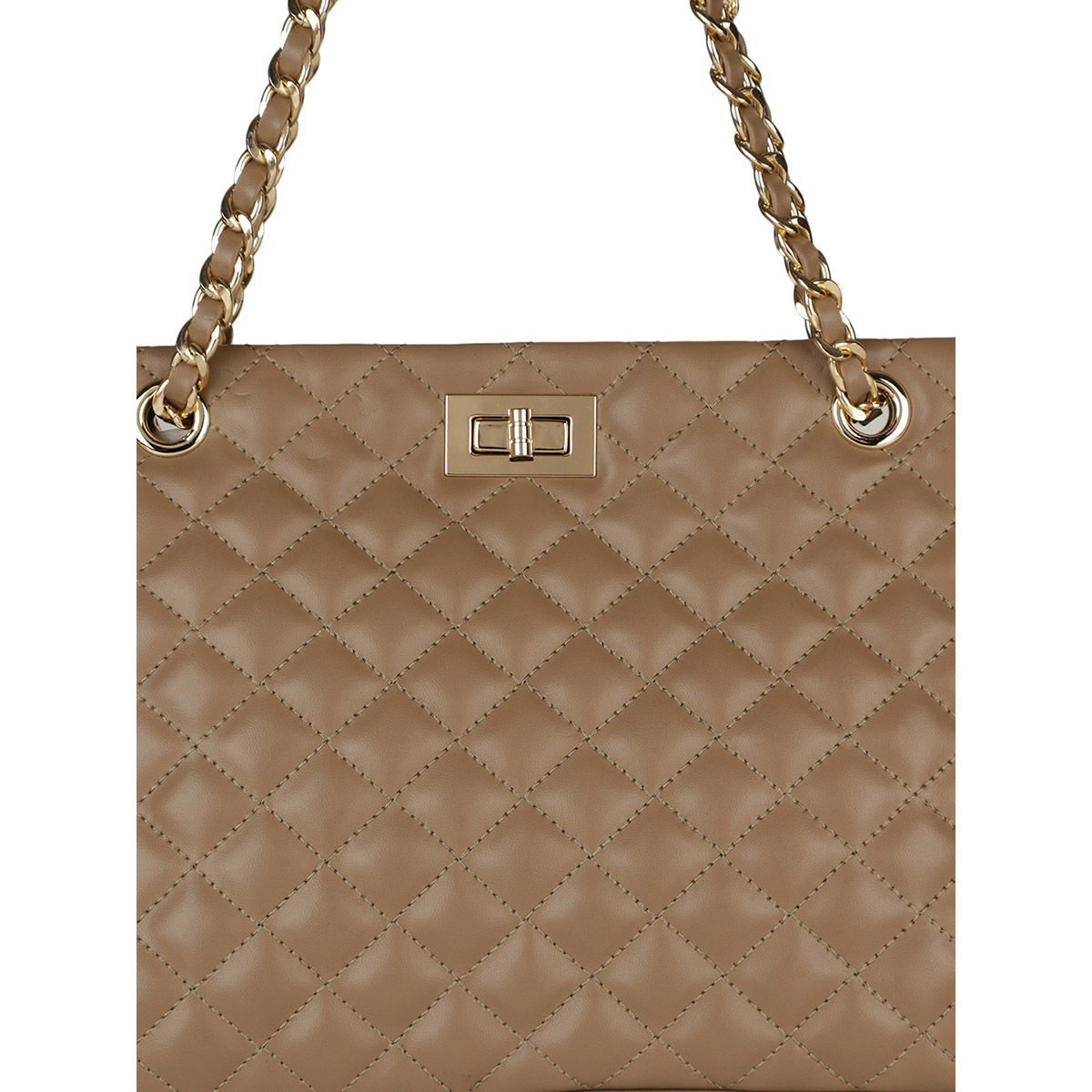 Buy MINI WESST Womens Beige Shoulder Bag Online