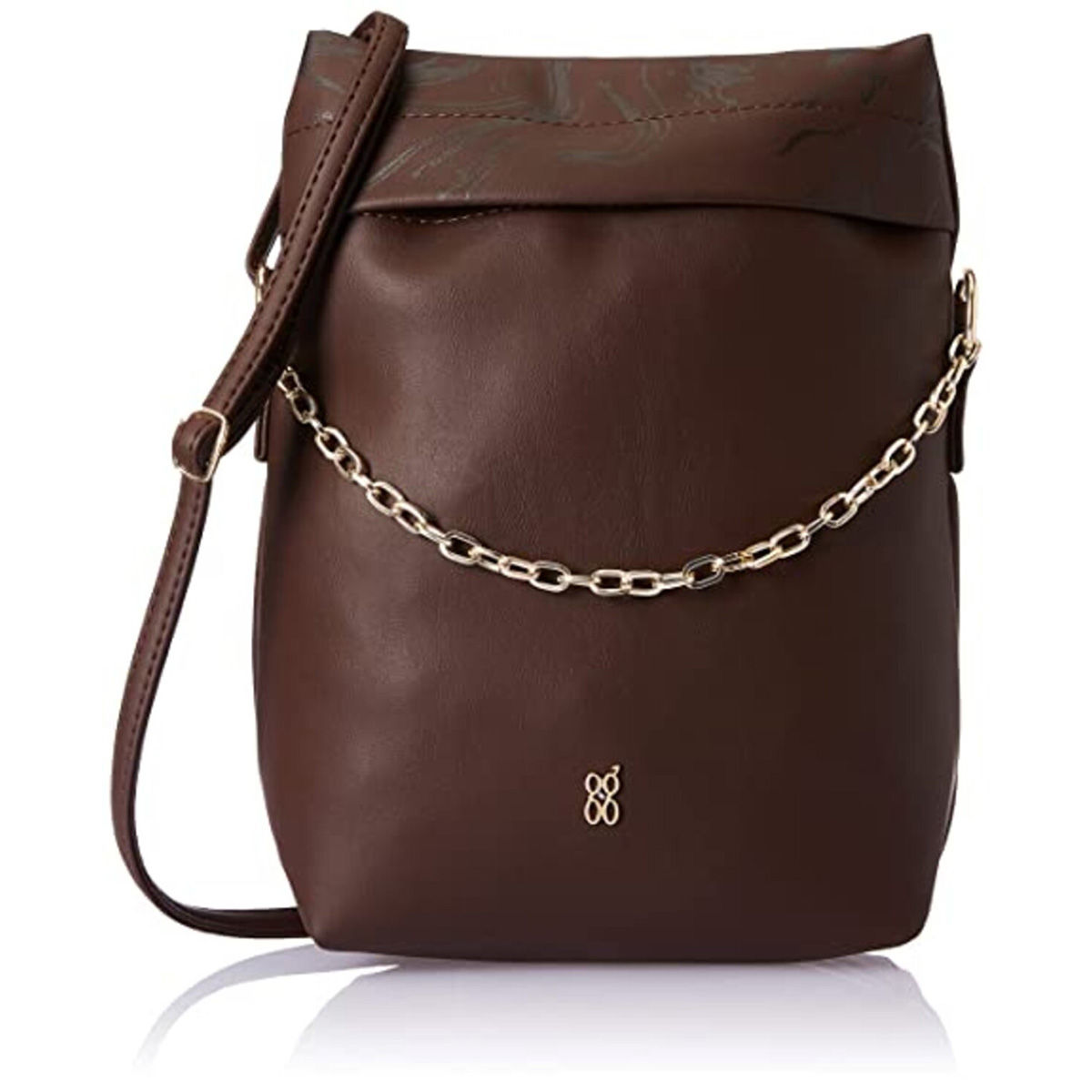 Buy Baggit Engin Small Brown Satchel Bag Online
