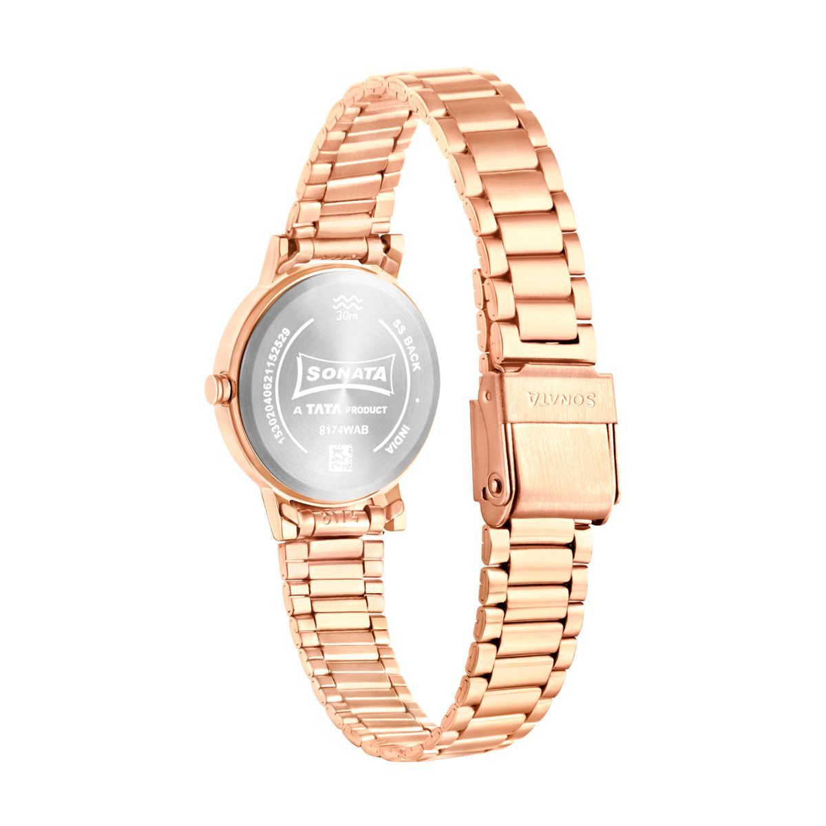 Buy Sonata -8174WM01-Silver Dial Analog Watch For Women 8174WM01 Online