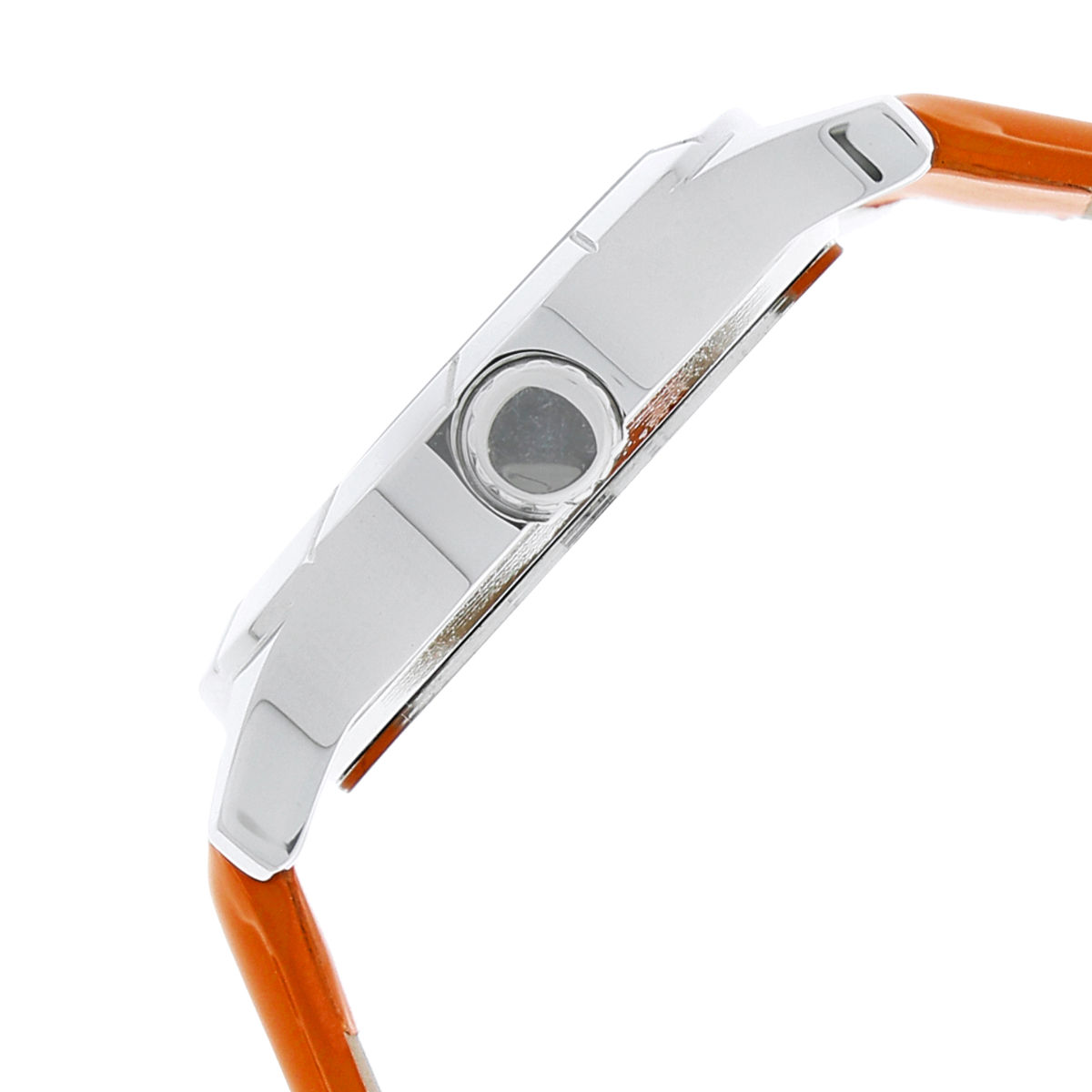 Fastrack Grey Dial Orange Leather Strap Watch: Buy Fastrack Grey Dial ...