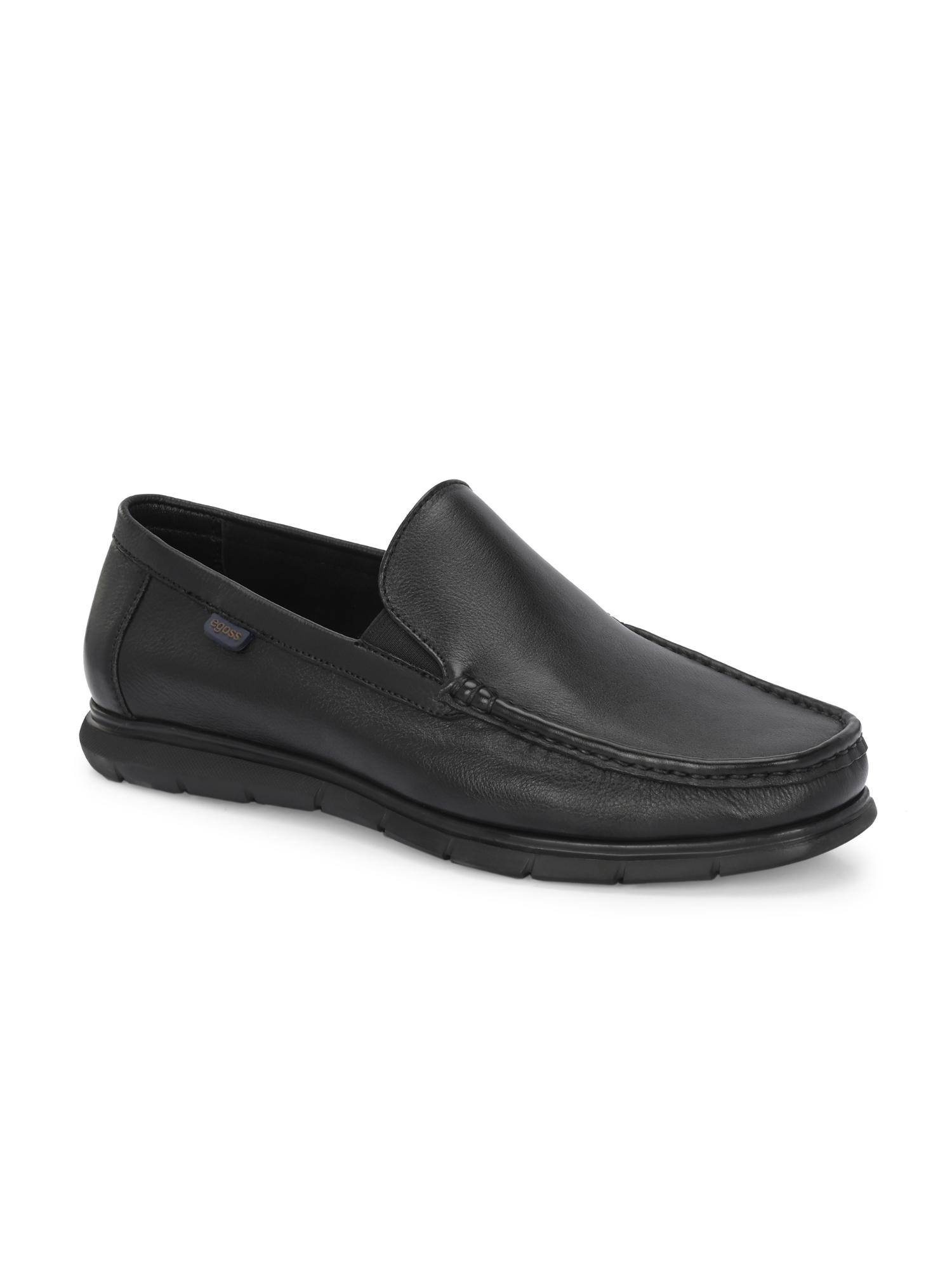 Buy EGOSS Black Formal Loafers Online