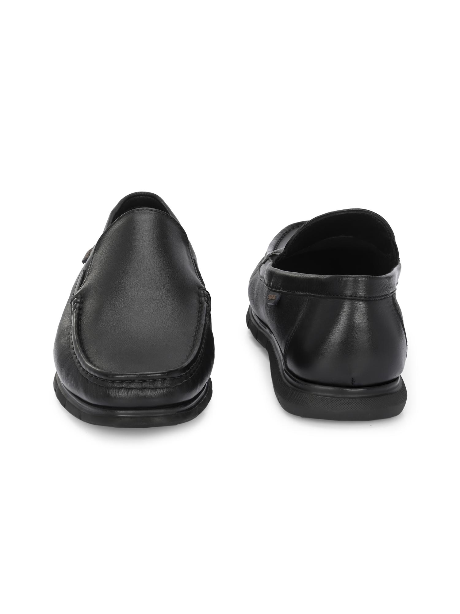 Buy EGOSS Black Formal Loafers Online