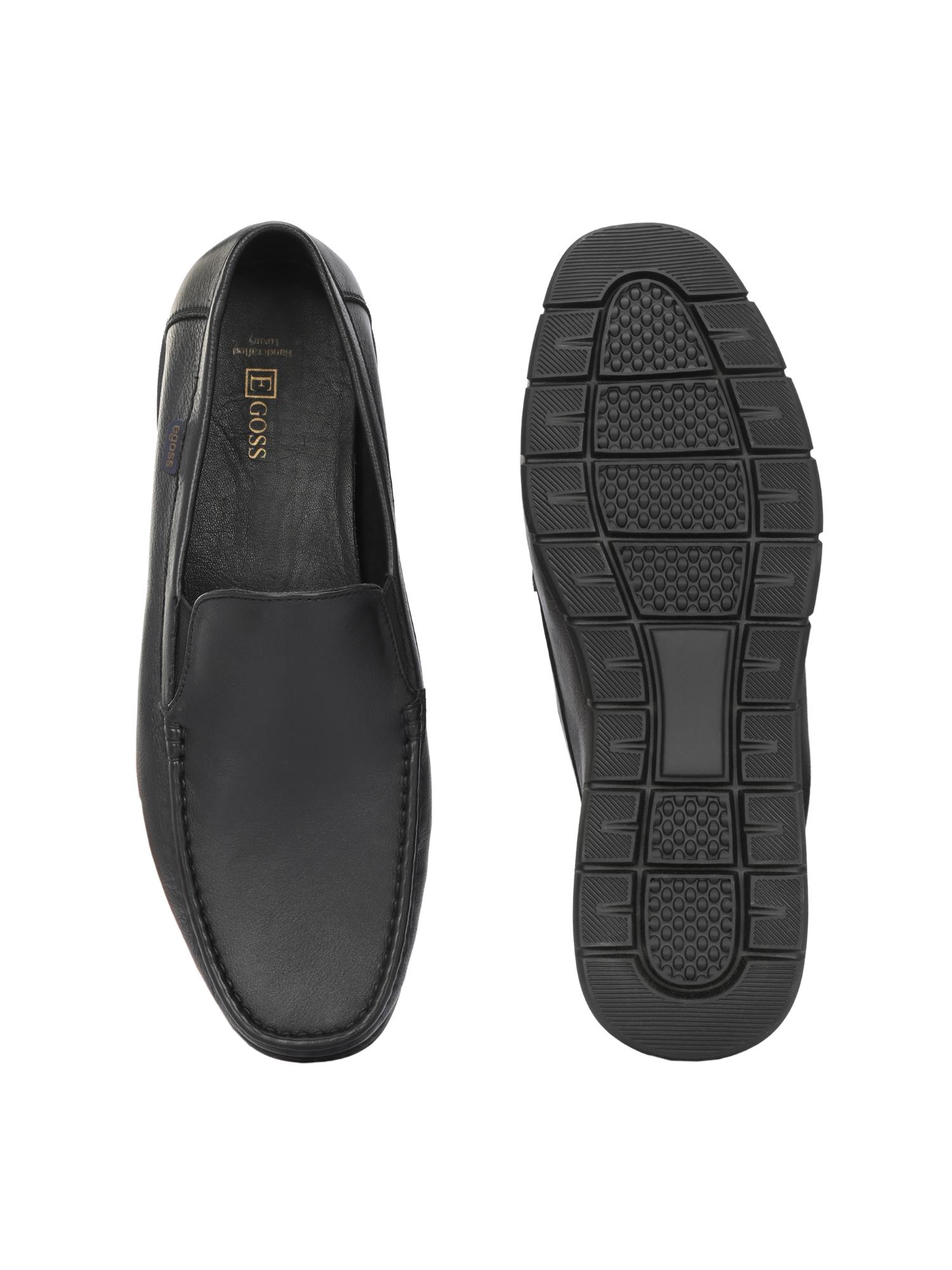 Buy EGOSS Black Formal Loafers Online