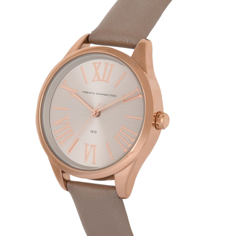 French Connection Silver Analogue Watch For Women - Fce114g: Buy French ...